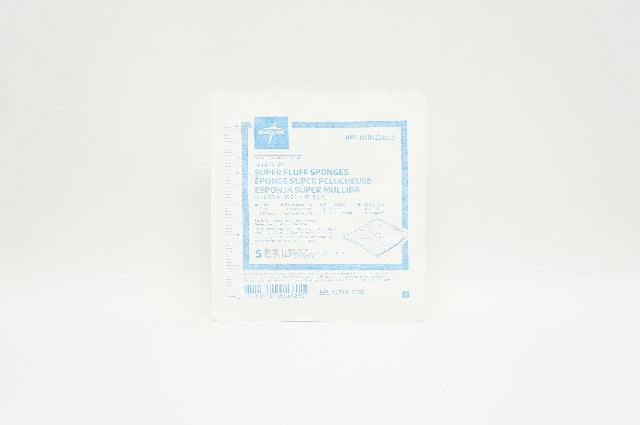 Medline NON25853 Bulkee II Super Fluff Sponges 6 x 6.75inch