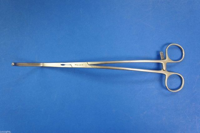 Pilling Clamp Artery Debakey Angular and Serrated 57mm Jaw Length 10.5 in.