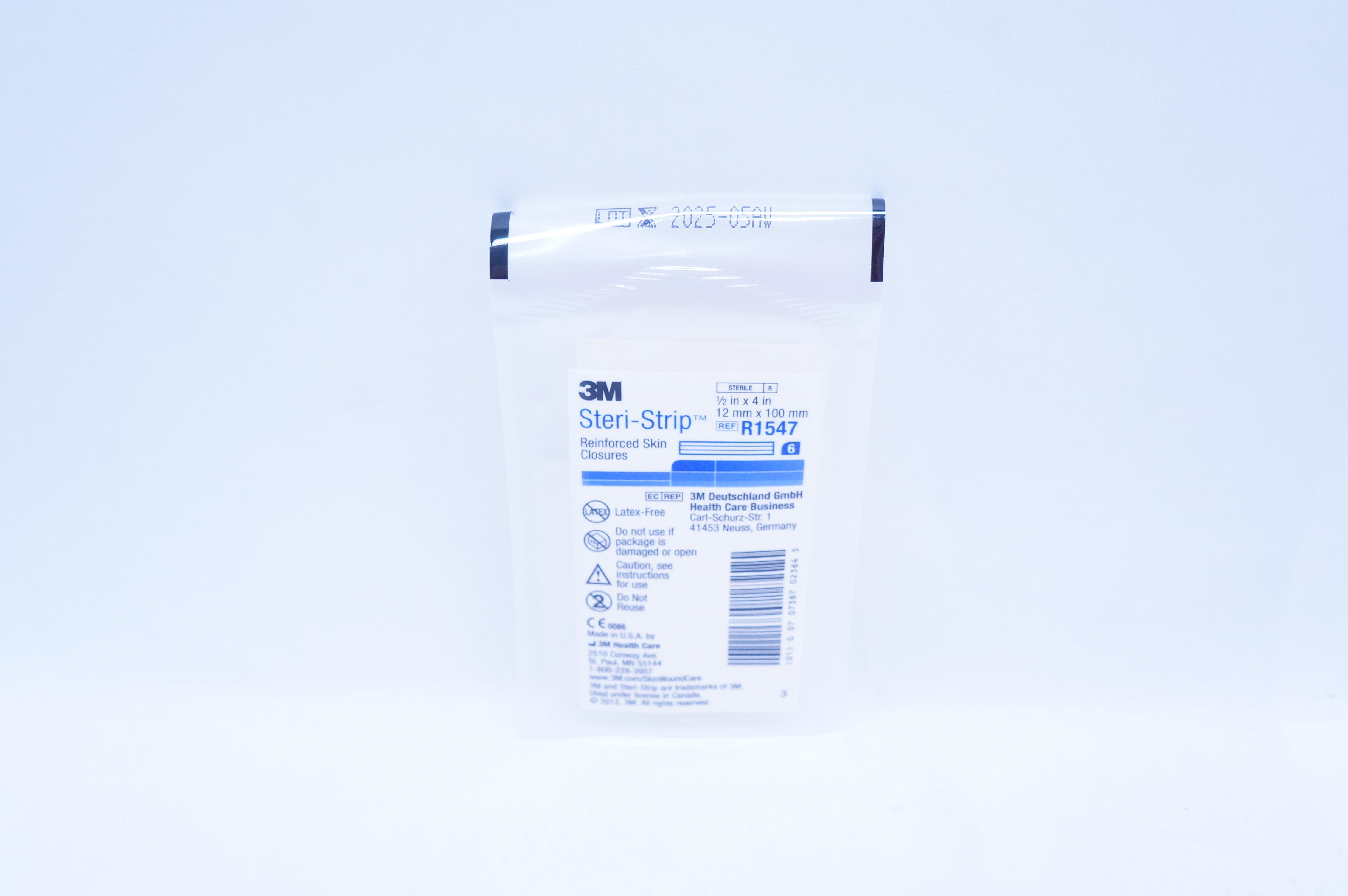 3M R1547 Steri-Strip Reinforced Skin Closures 1/2inch x 4inch