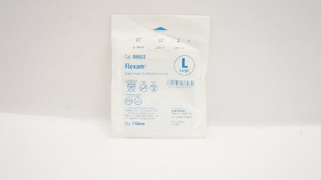 Cardinal Health N8822 Flexam Powder-Free Sterile Nitrile Exam Glove L (x)