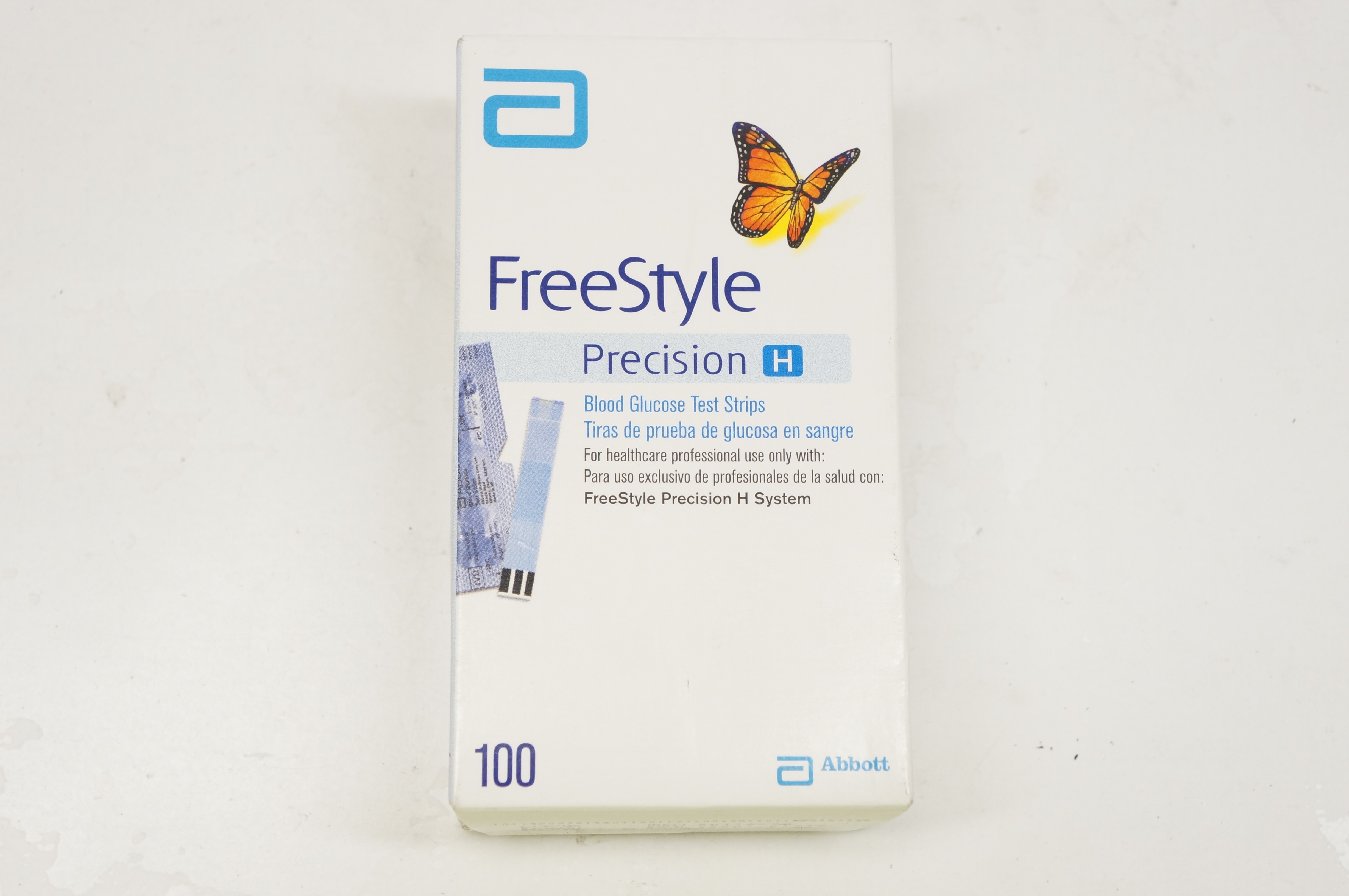Abbott 80116-70 FreeStyle Precision Blood Glucose Test Strips (x) - Box ...