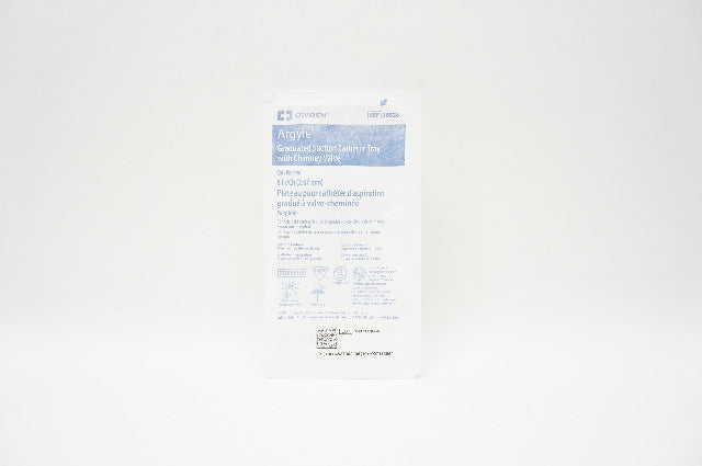 Covidien 36826 Argyle Graduated Suction Cath. Tray with Chimney Valve ...