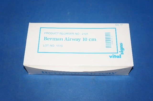 Vital Signs 2101 Berman Airway 10cm ~ Case of 48