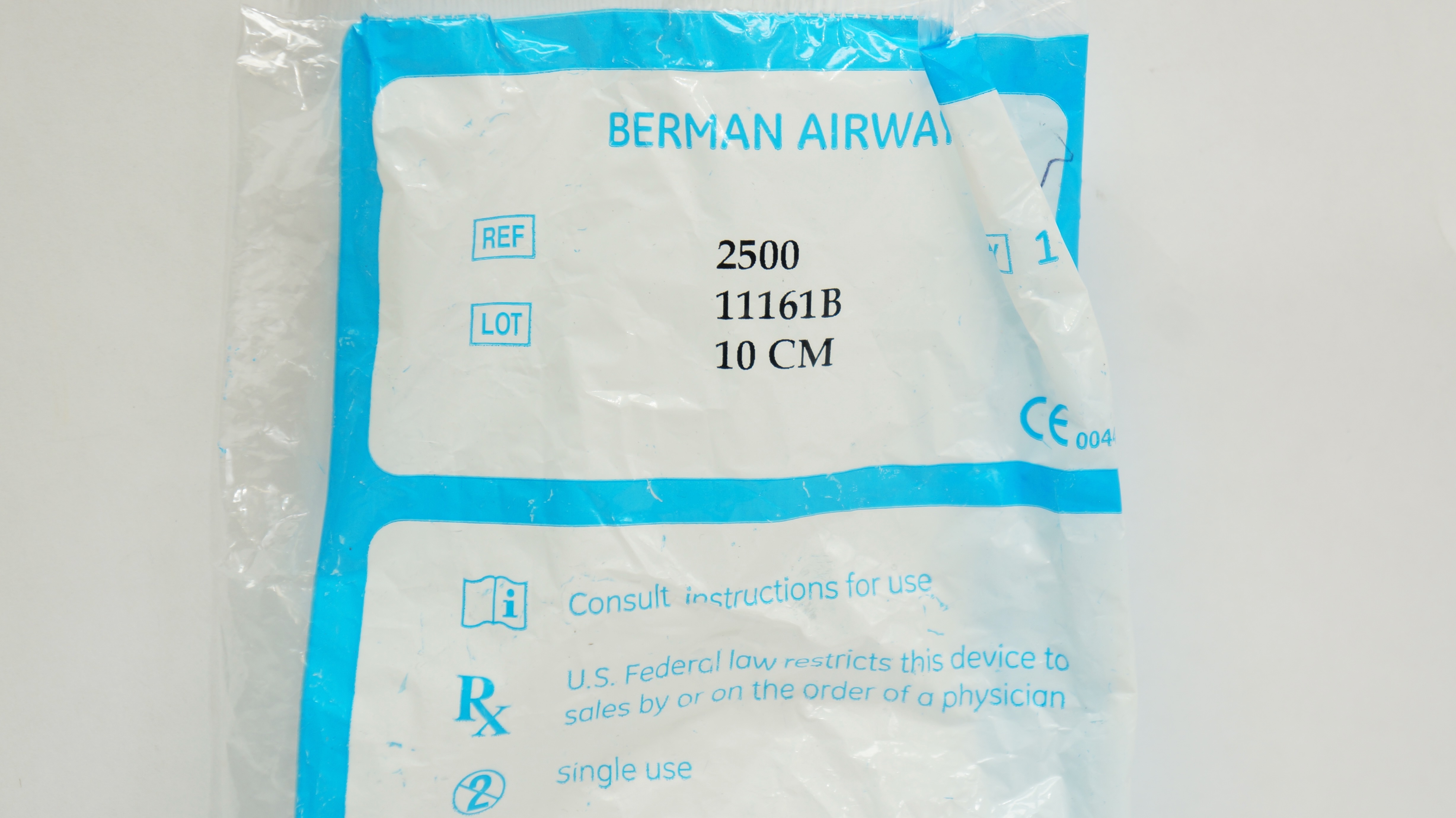GE Medical 2500 Berman Airway 10cm