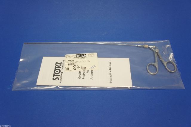 Karl Storz 28162F Rigid Grasping Forceps With Teeth and Double Action Jaws