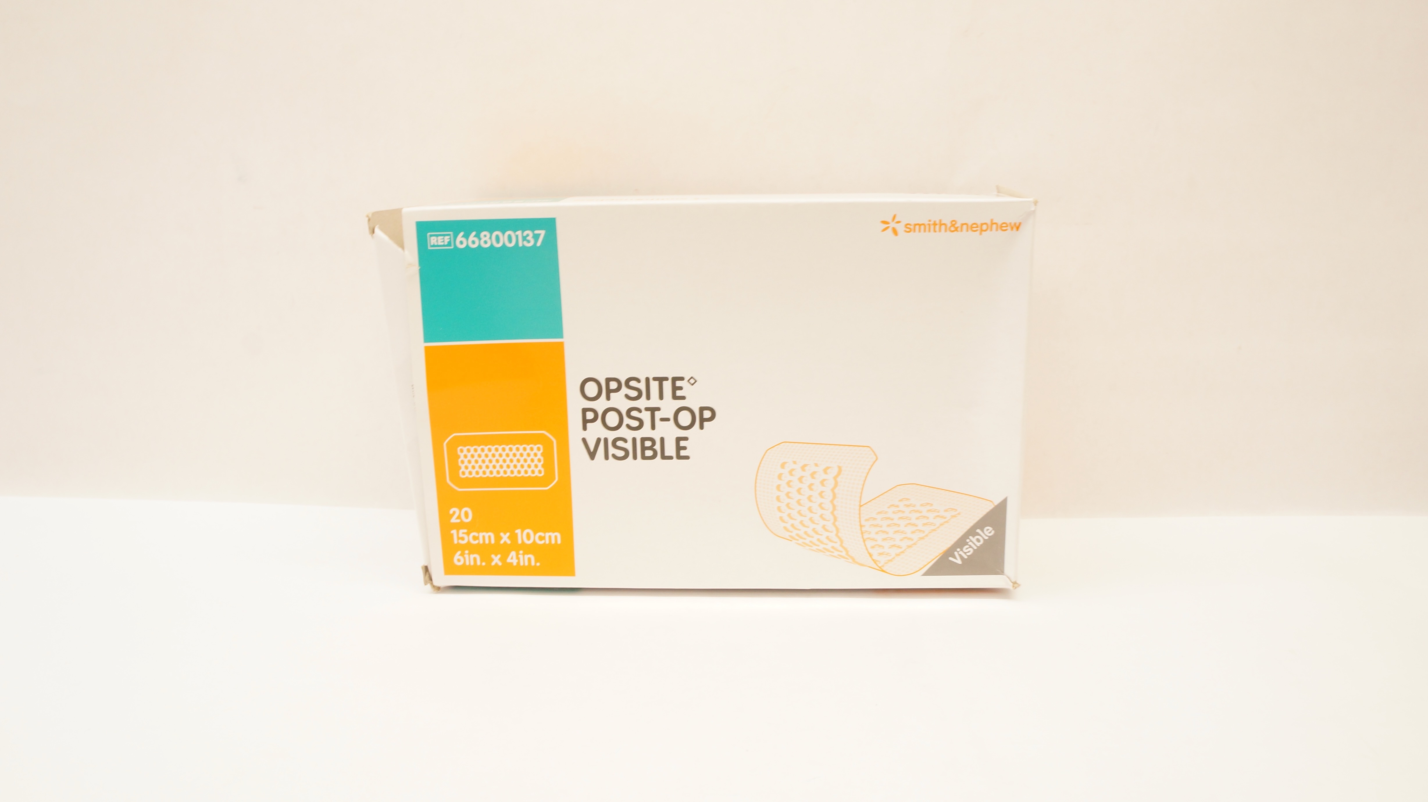 Smith&Nephew 66800137 Opsite Post-Op Visible Dressing 6inch x 4inch ...