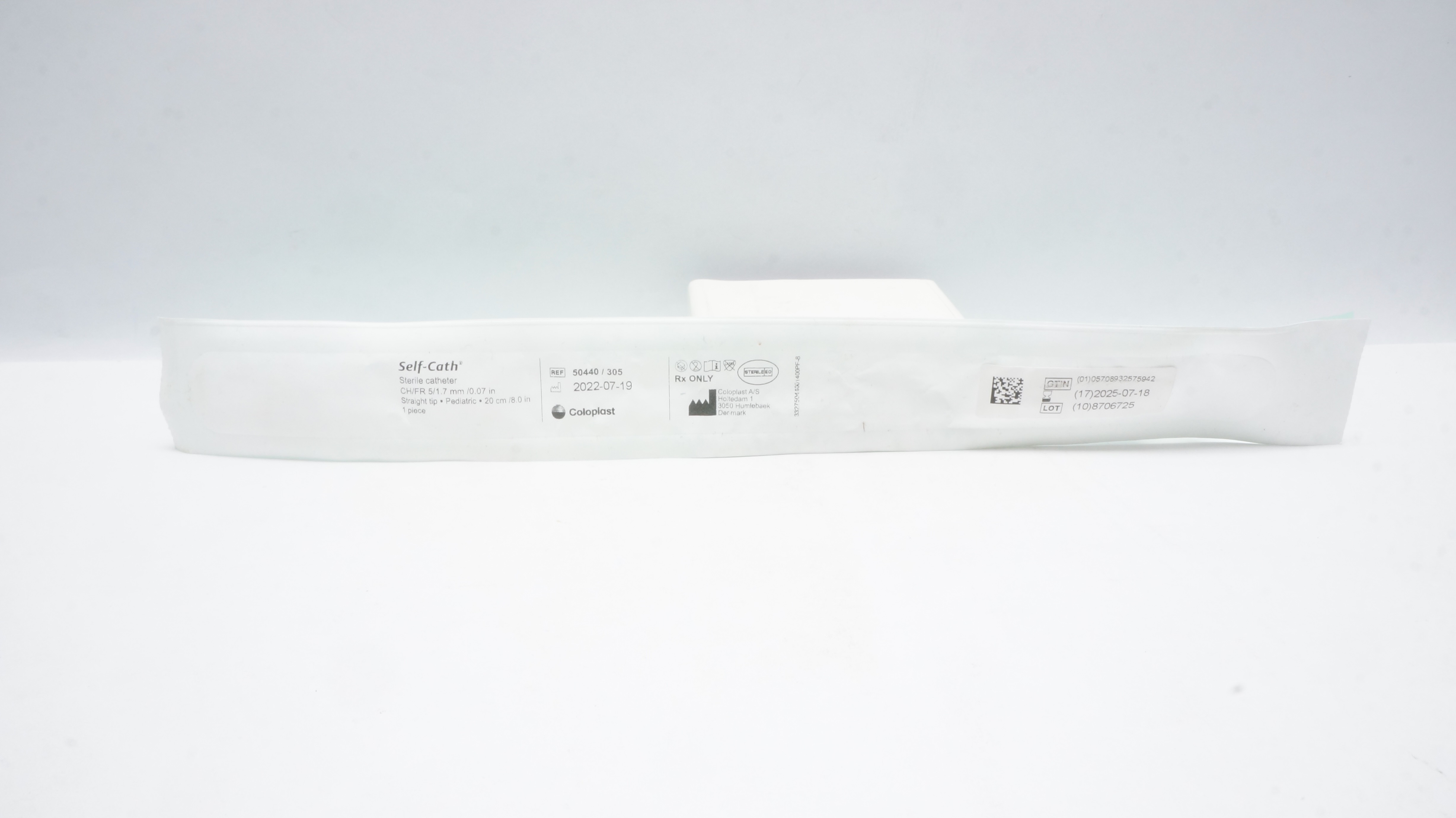 Coloplast 50440/305 Self-Cath Sterile Cath. 5Ch/Fr x 8.0inch