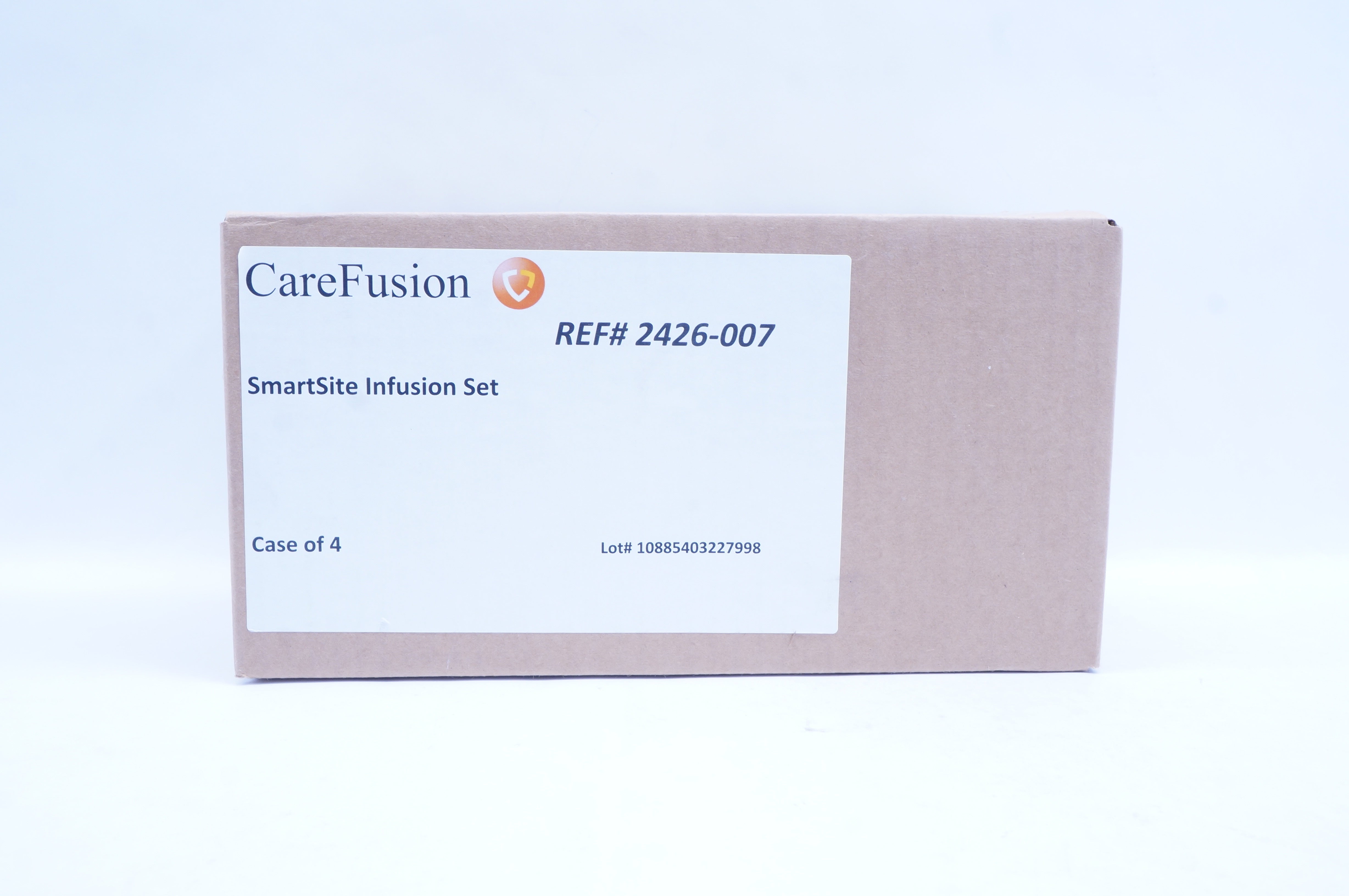 CareFusion 2426-007 SmartSite Infusion Set, Syringe, 60cc, Cath. Tip ...