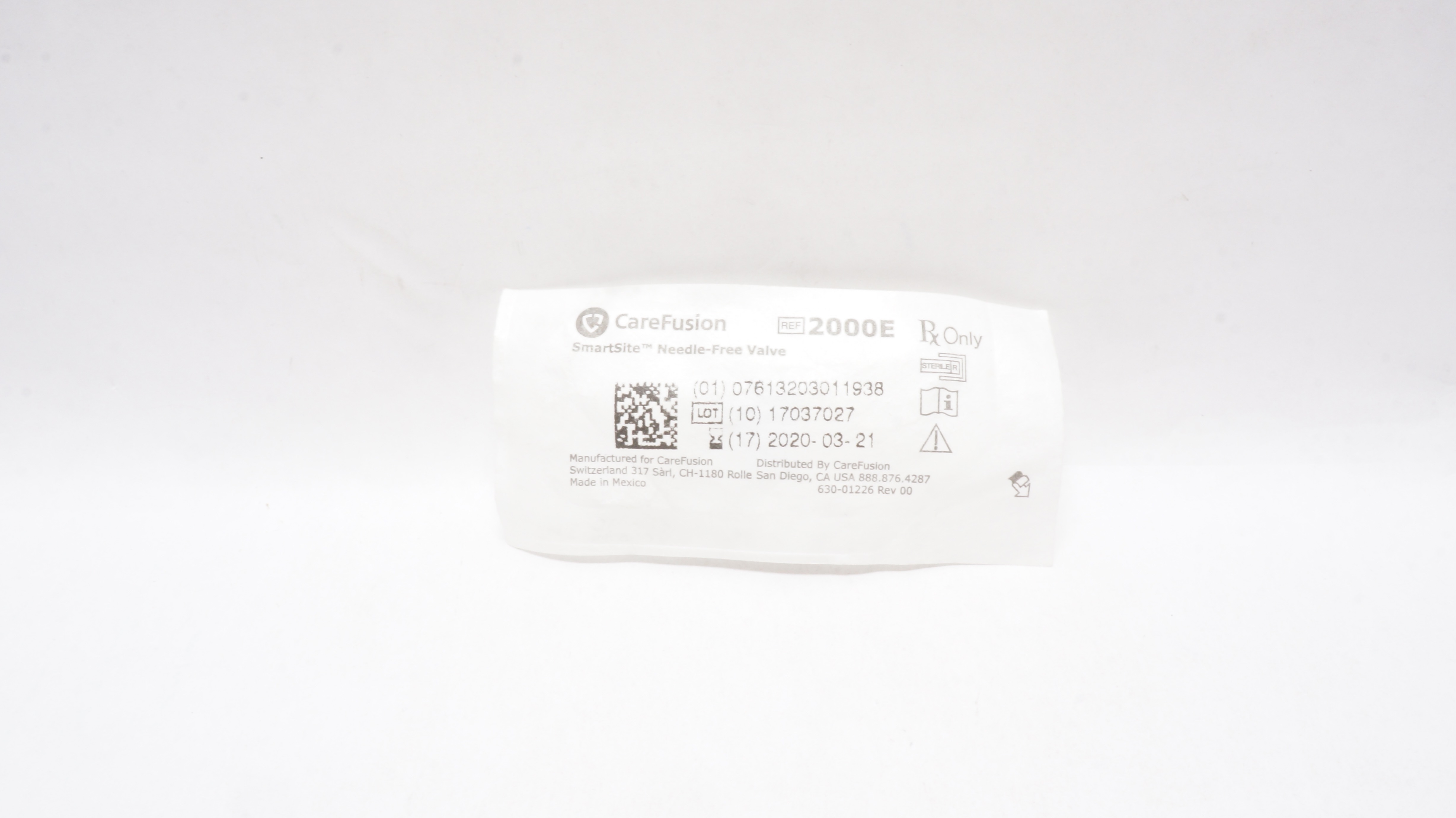 CareFusion 2000E SmartSite Needle-Free Valve (x)