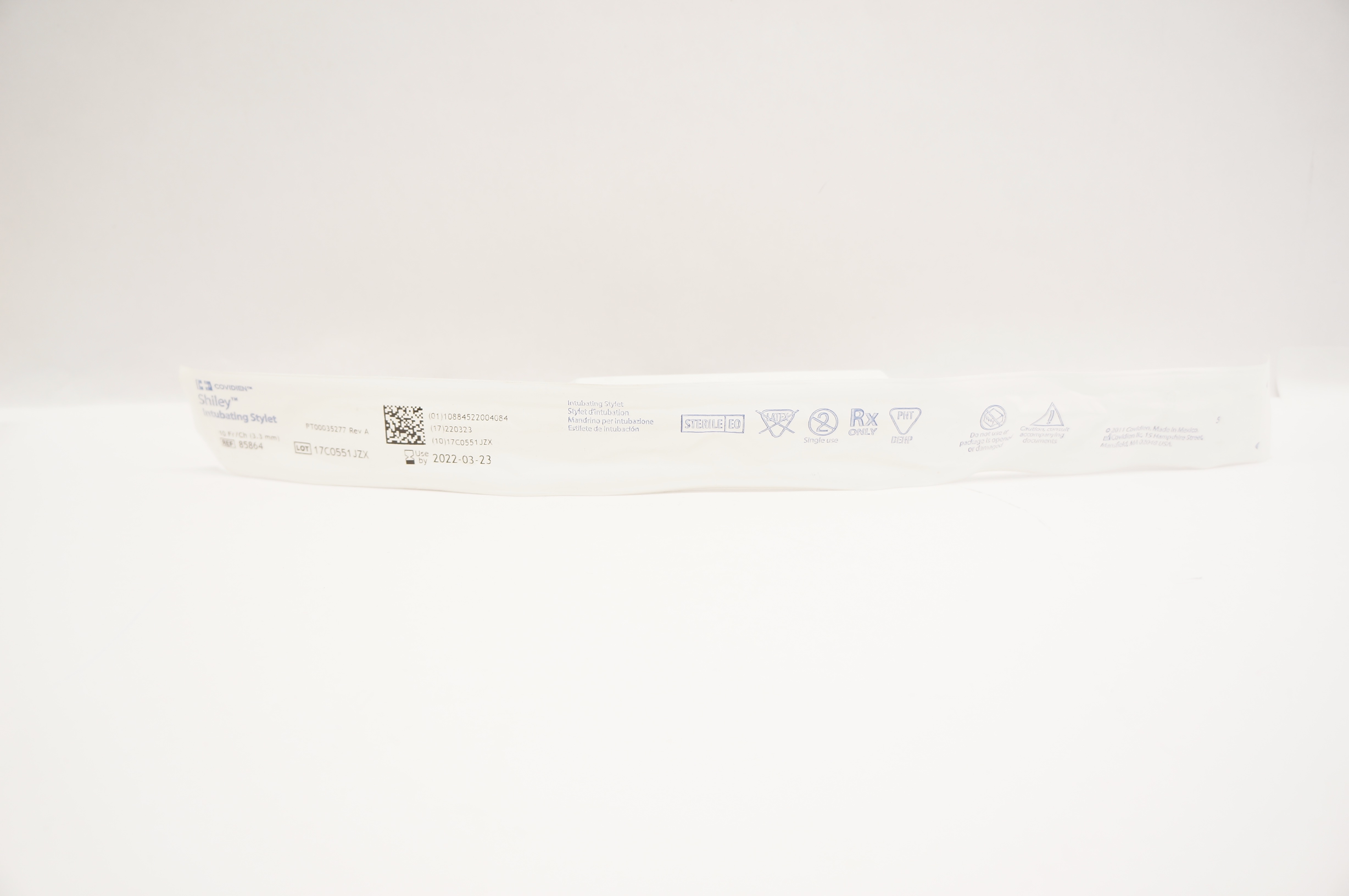 Covidien 85864 Shiley Intubating Stylet 10Fr/Ch (x)