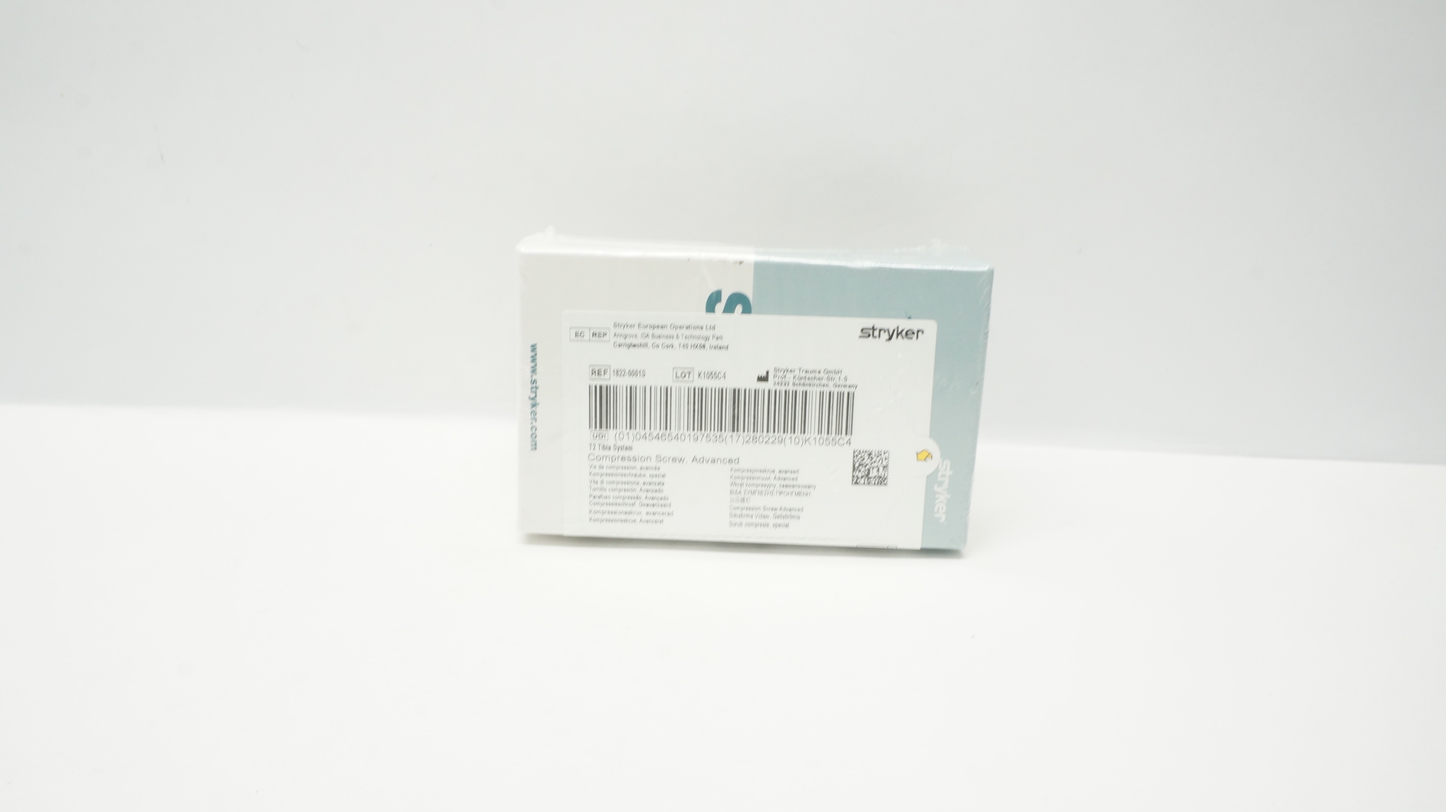 Stryker 1822-0001S T2 Tibia System Compression Screw, Advanced