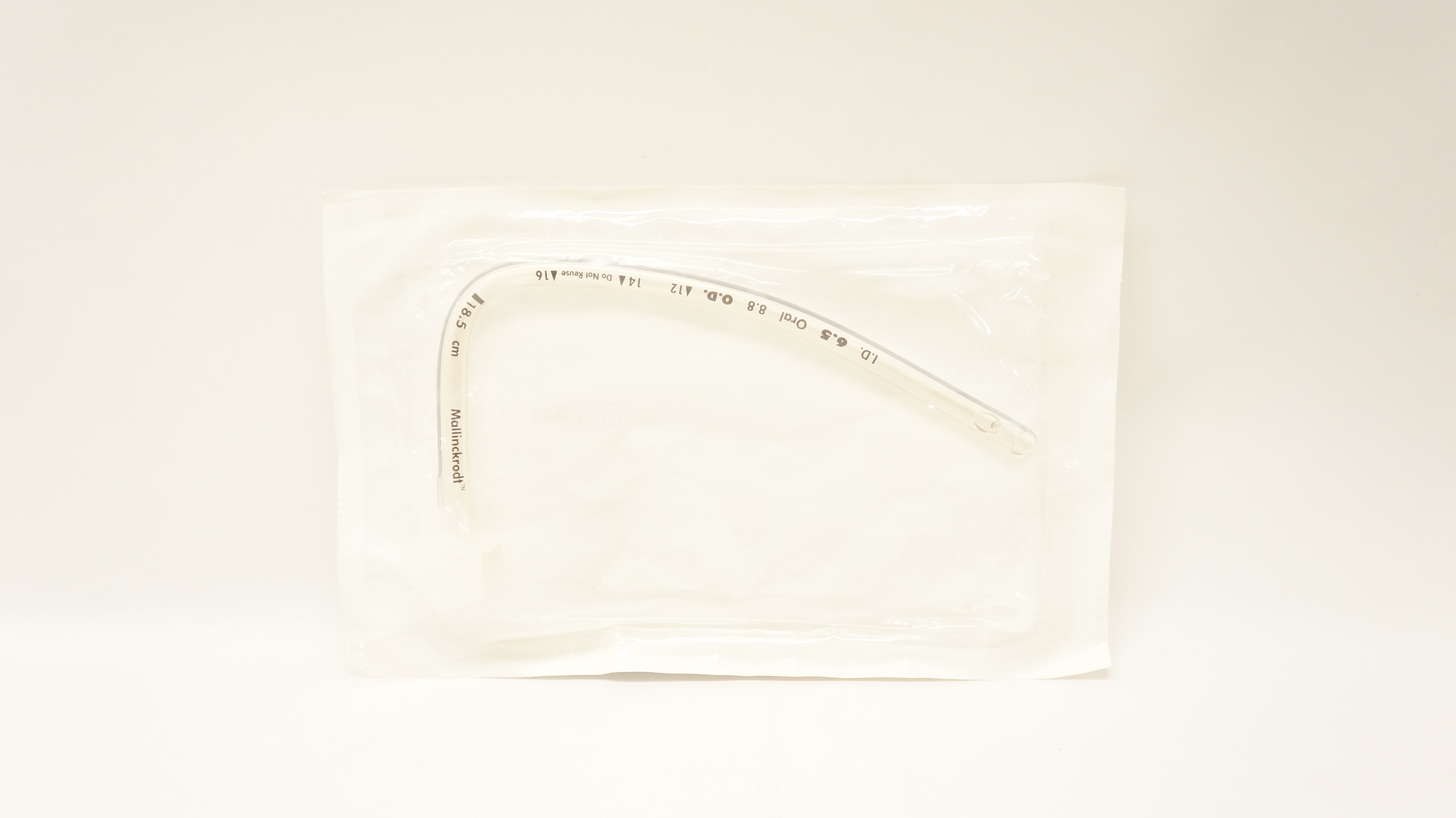 Covidien 86270 Mallinckrodt Oral RAE Tracheal Tube Cuffless 6.5mm x 8 ...