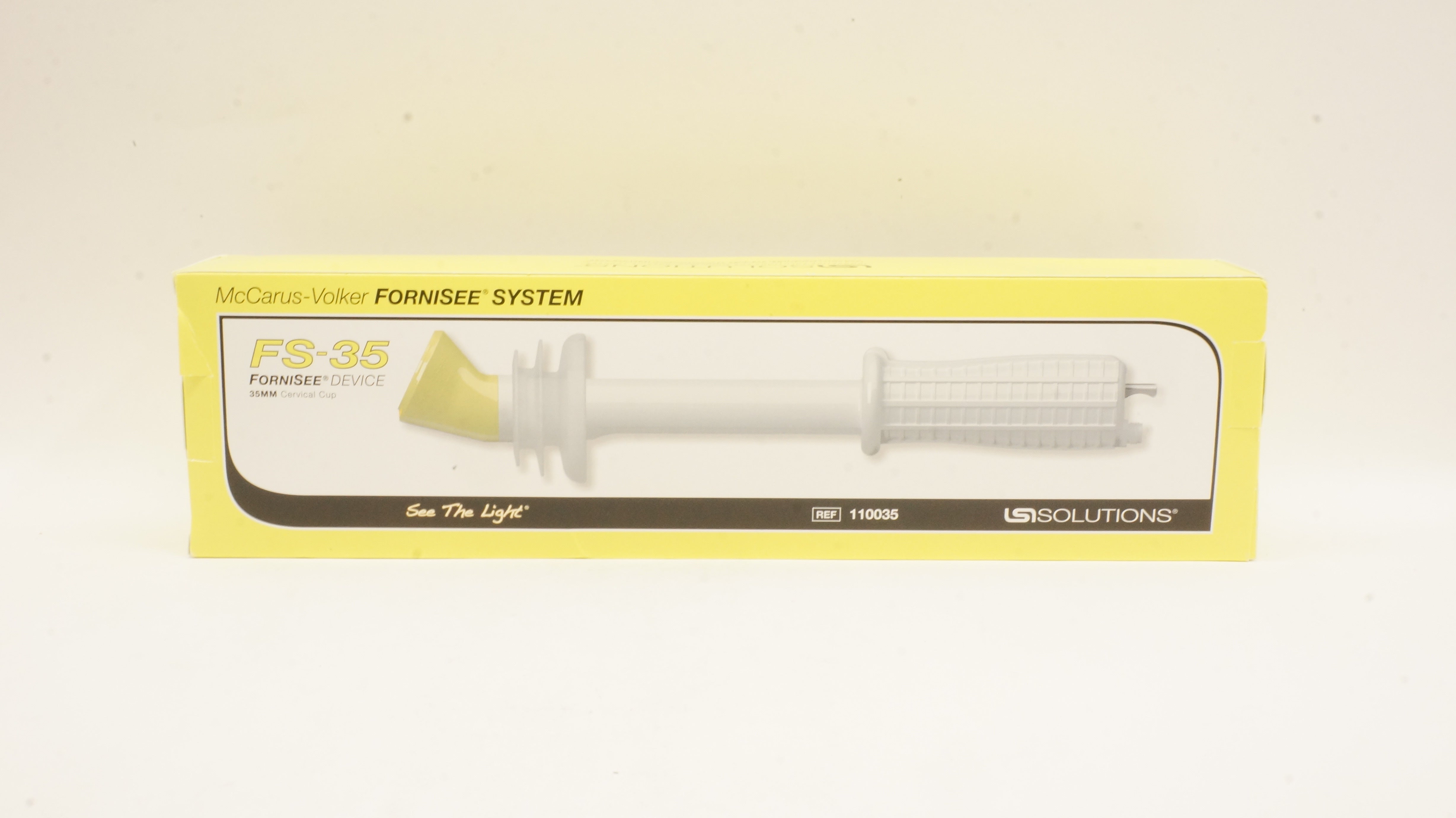 LSI Solutions 110035 McCarus-Volker FS-35 Fornisee Device 35mm Cervical Cup