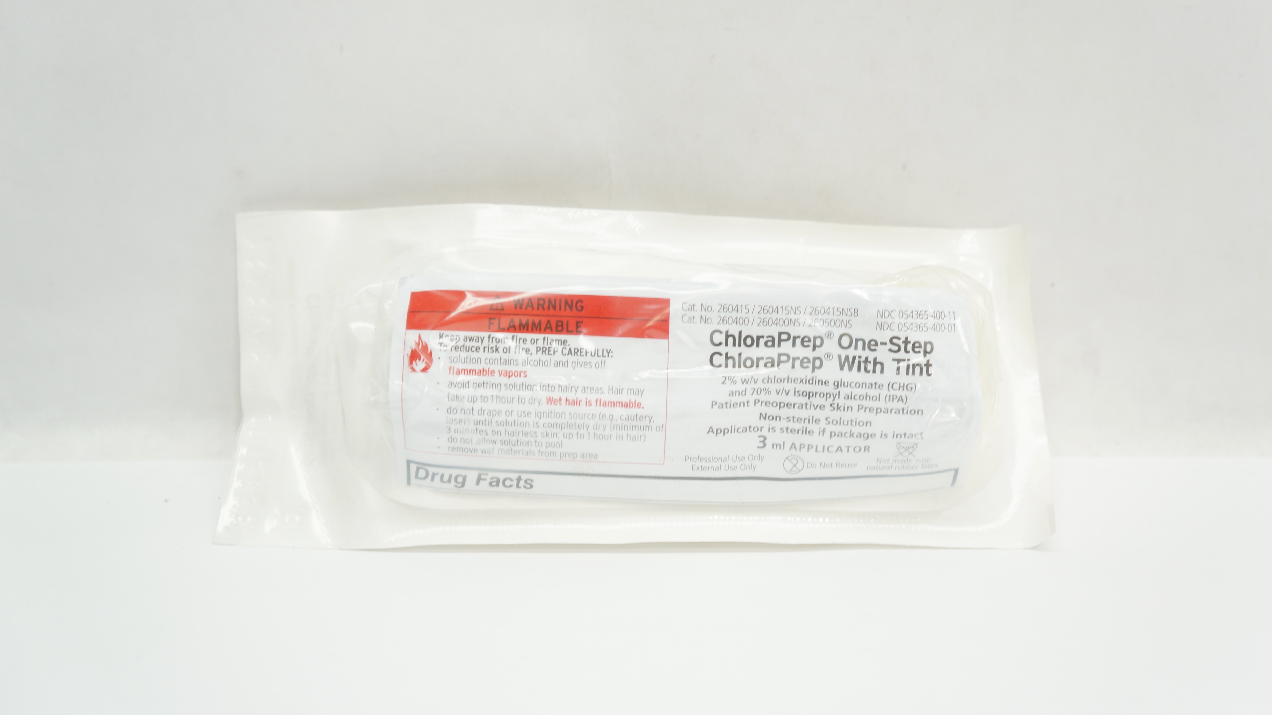 CareFusion 260400 ChloraPrep OneStep Preoperative Skin Preparation ...