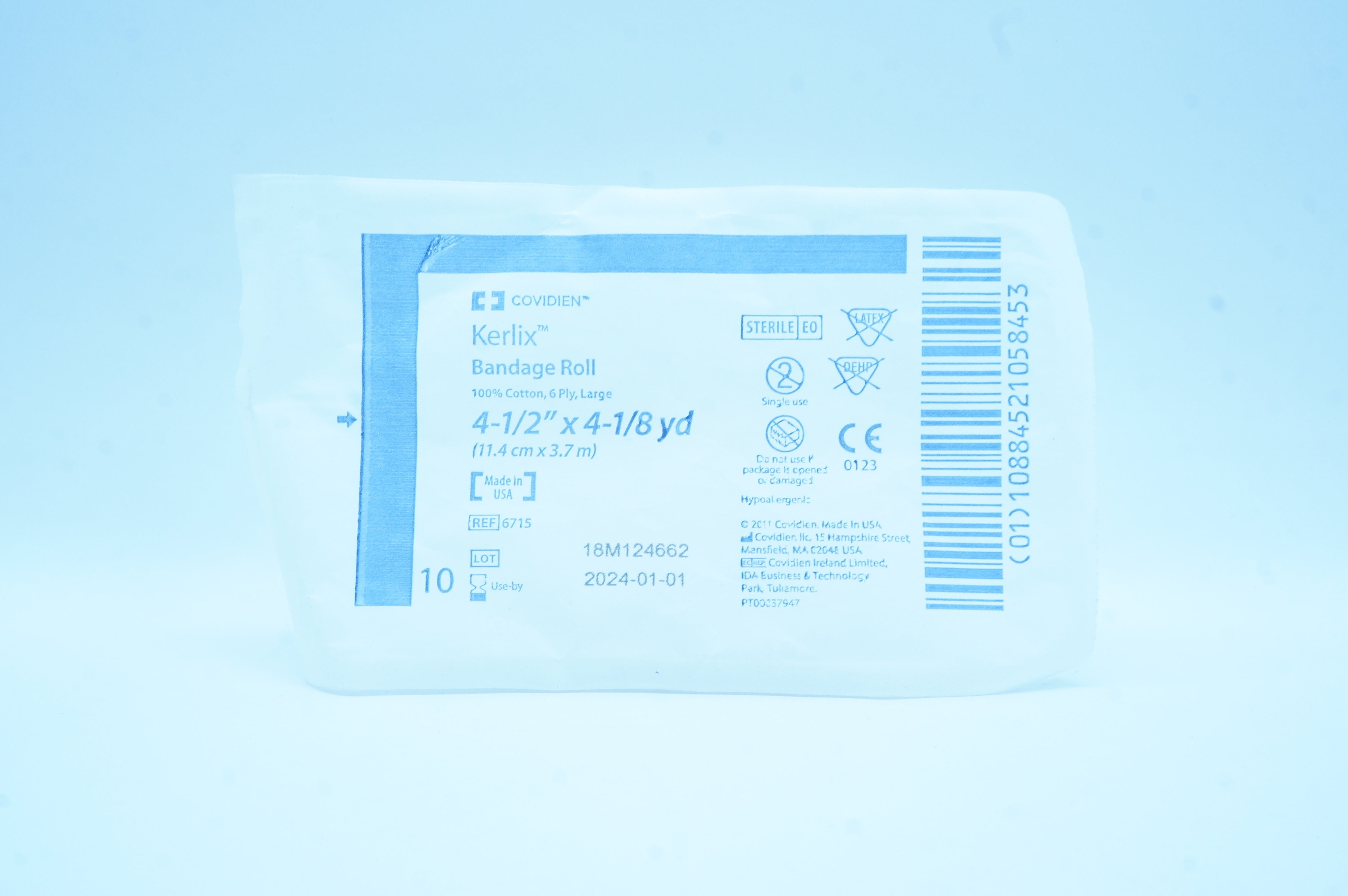 Covidien 6715 Kerlix Bandage Roll 6Ply, Large 4-1/2 inch x 4-1/8 yd ...