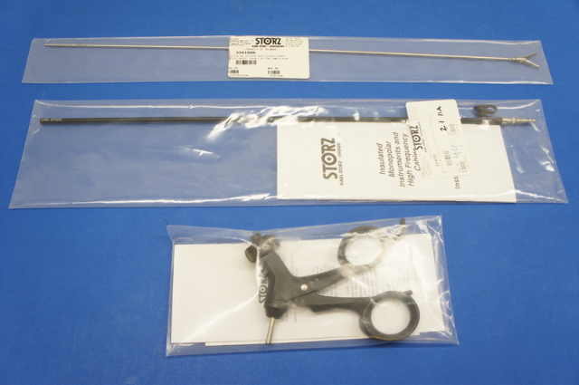 Karl Storz 33451DN Click Line Dissecting Forceps, "DOLPHIN NOSE", Size 5 mm