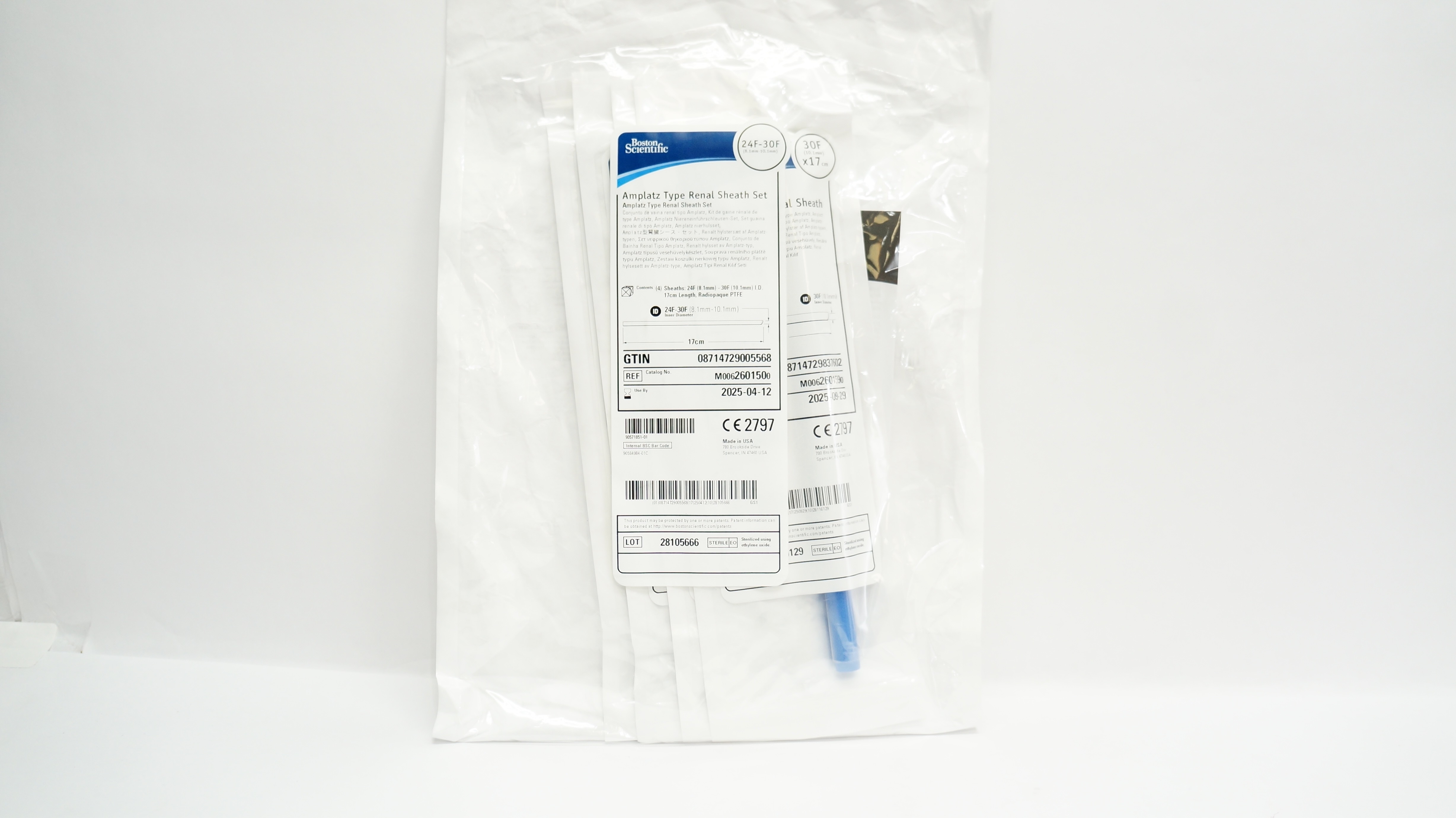 Boston Scientific M0062601500 Amplatz Type Renal Sheath Set 24F-30F