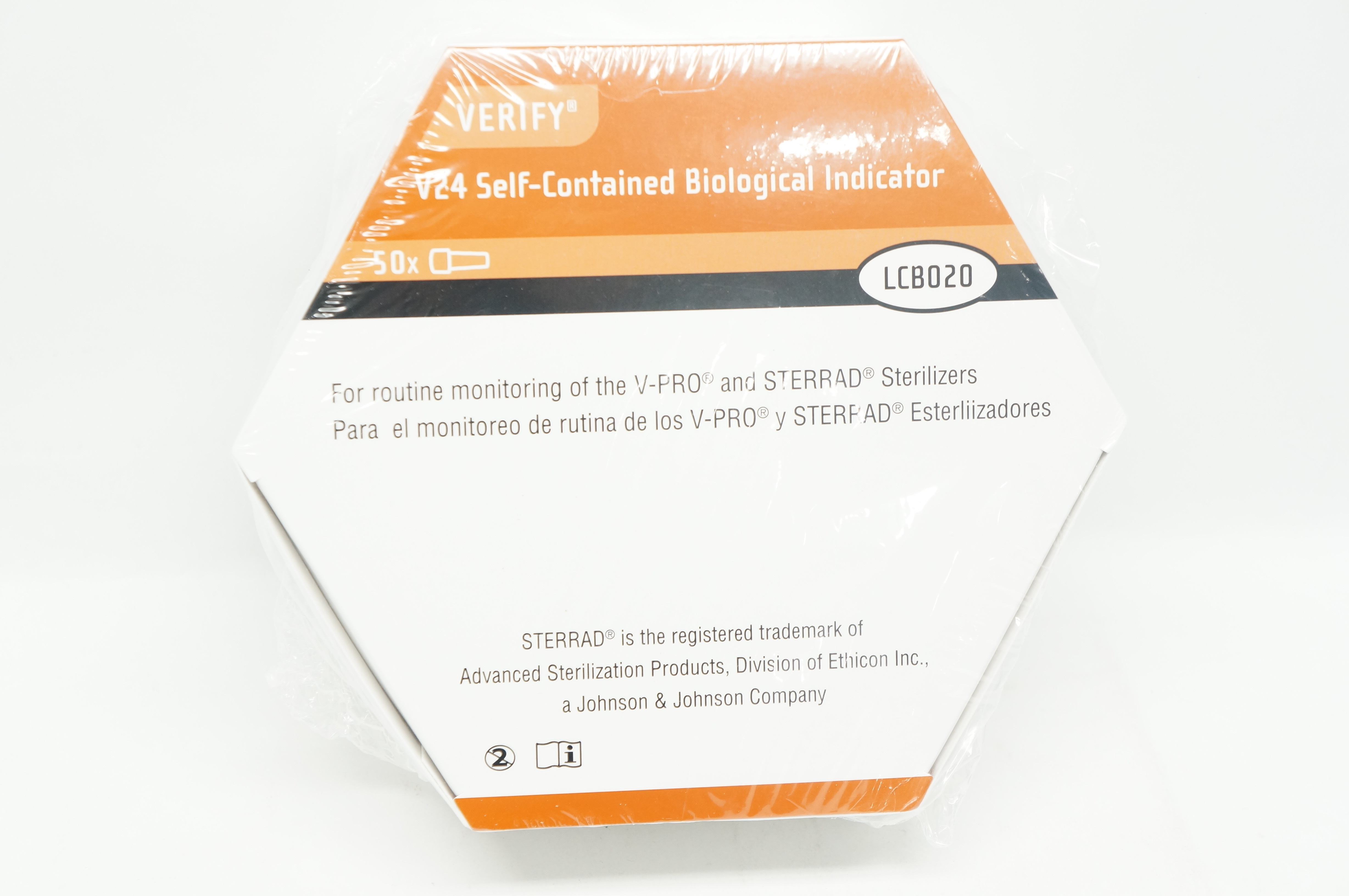 Steris LCB020 VERIFY V24 Self-Contained Biological Indicator (x) - Box ...