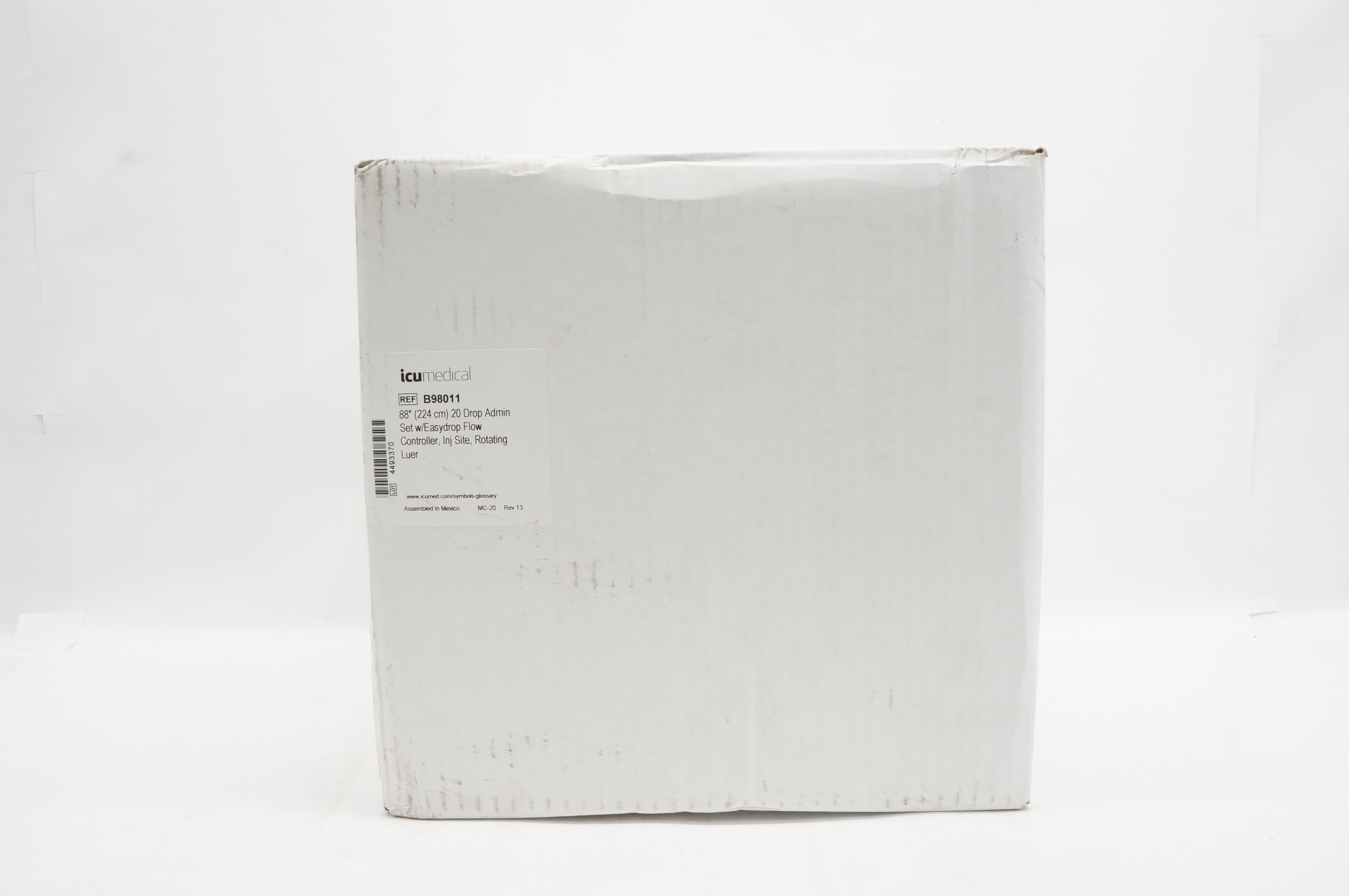 ICU Medical B98011 Administration Set Easy Drop Flow Controller - Box of 25