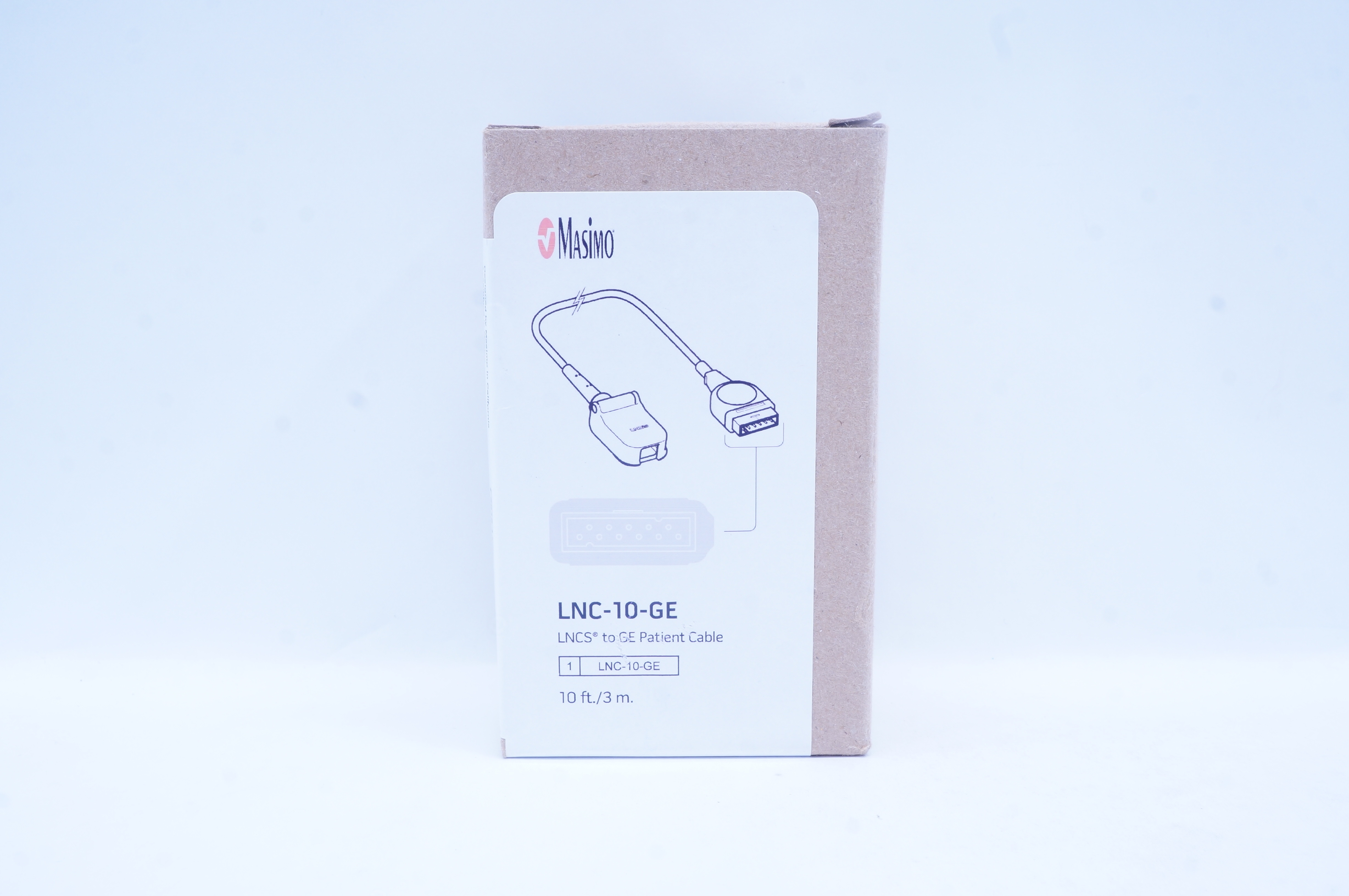 Masimo 2016 LNC-10-GE LNCS To GE Patient Cable 10 ft.