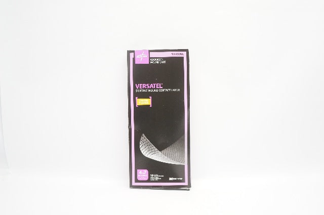 Medline MSC1747EP Versatel Silicone Wound Cotact Layer 4 x 7inch - Box of 8