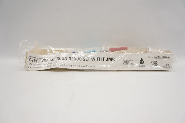 Hospira 19330-48 LifeShield Y-Type Transfusion Blood Set 10drops ...