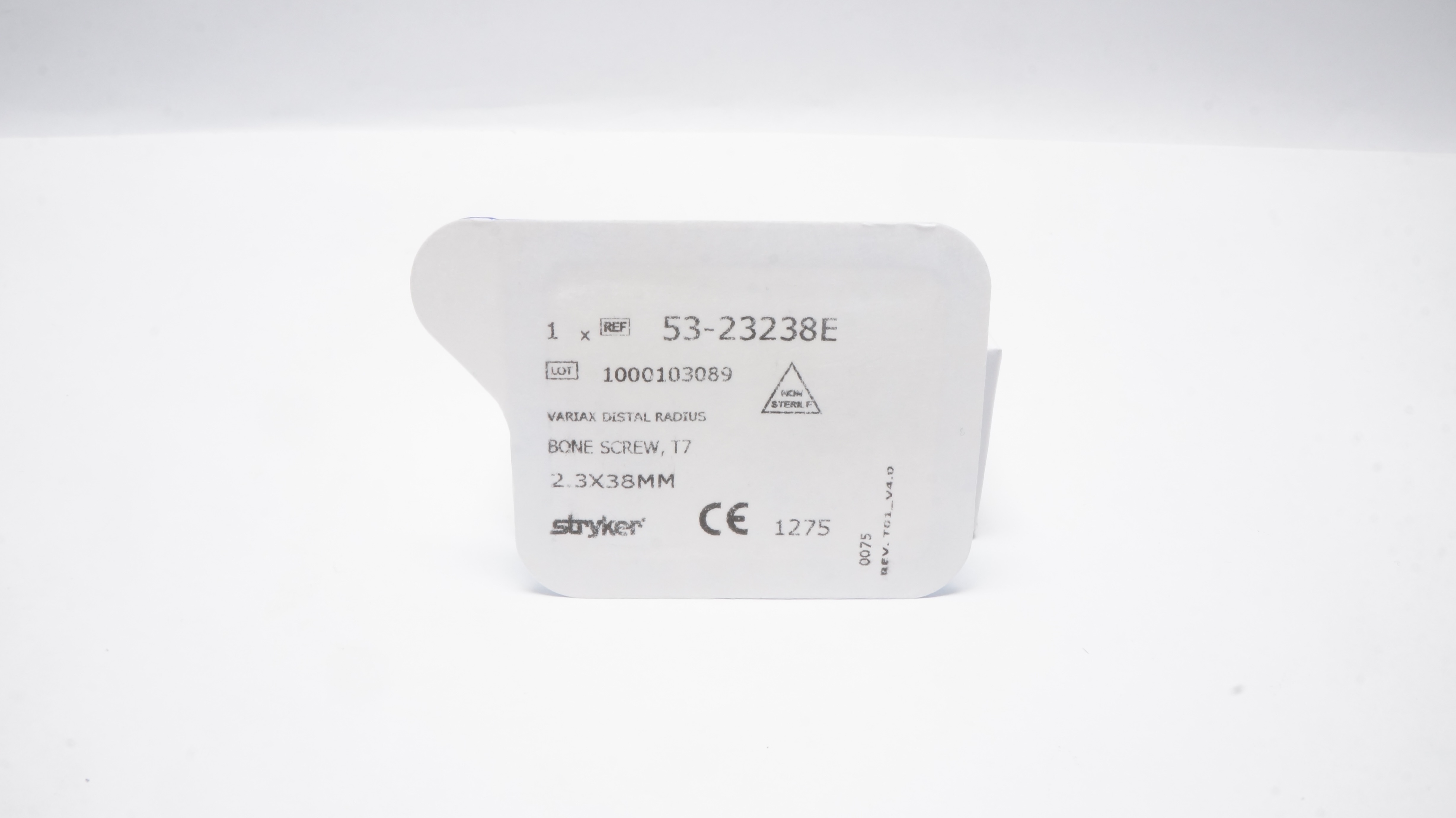 Stryker 53-23238E VARIAX DISTAL RADIUS BONE SCREW, T7, Diameter 2.3mm ...