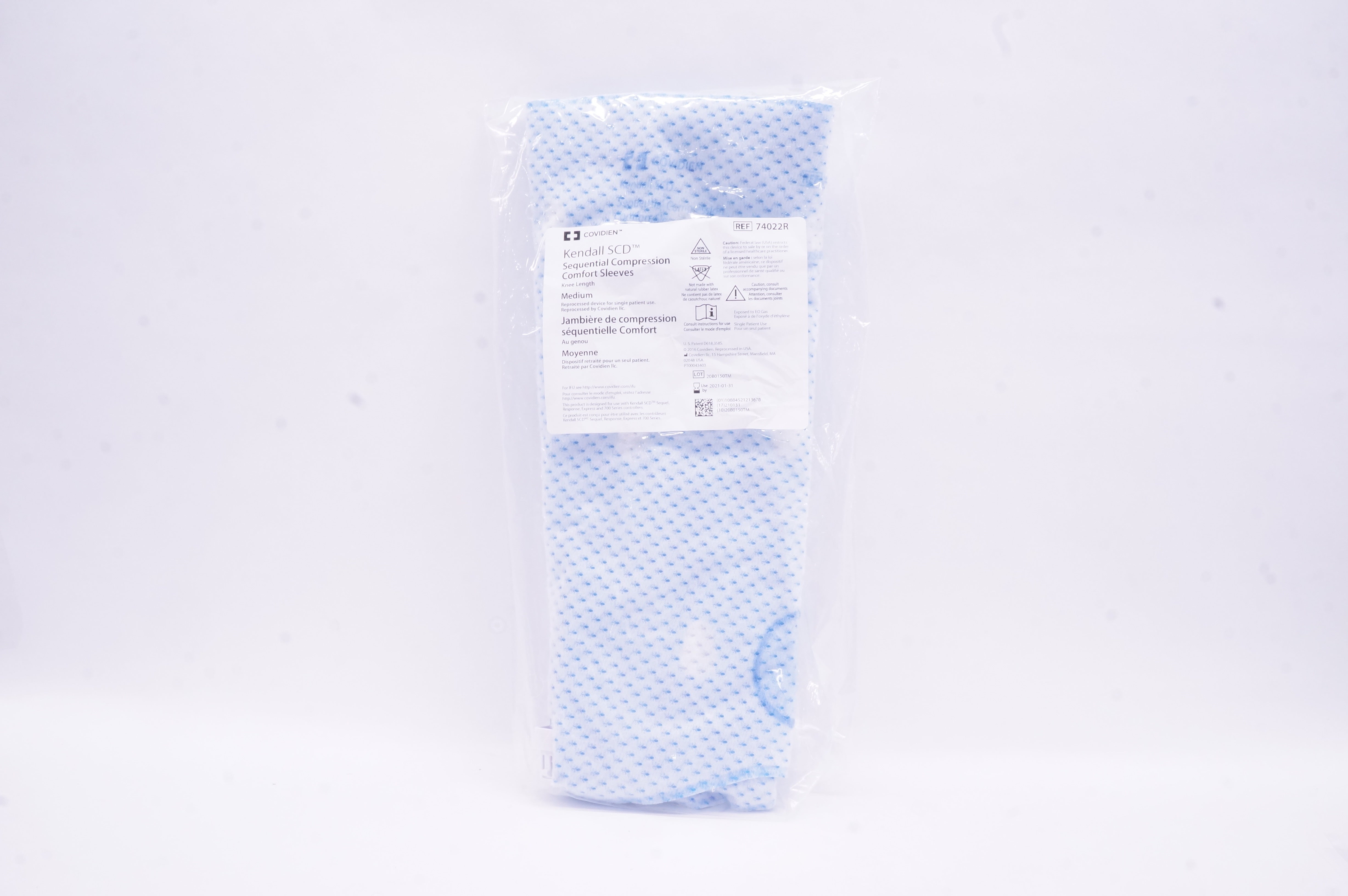 Covidien 74022R Kendall SD Sequential Compression Comfort Sleeves ...