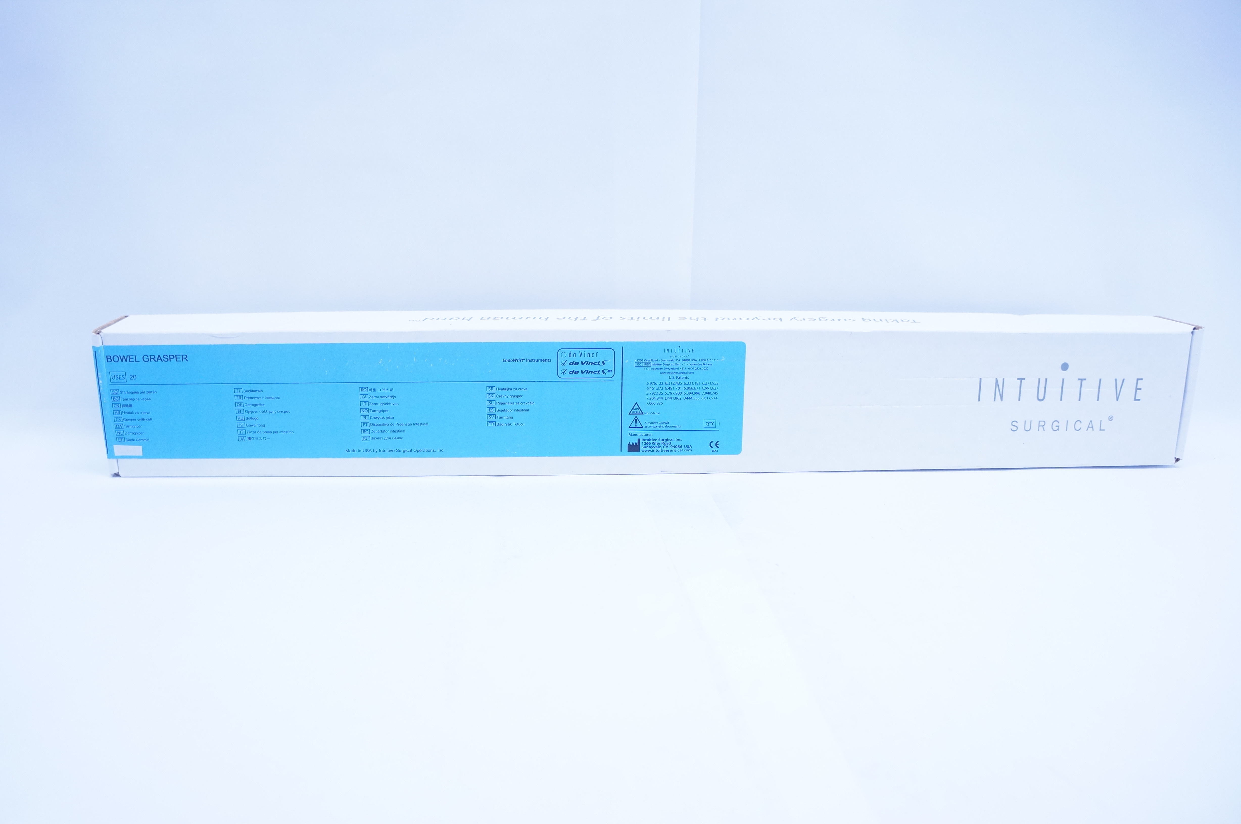 Intuitive Surgical 420177 EndoWrist Instruments Bowel Grasper 5mm