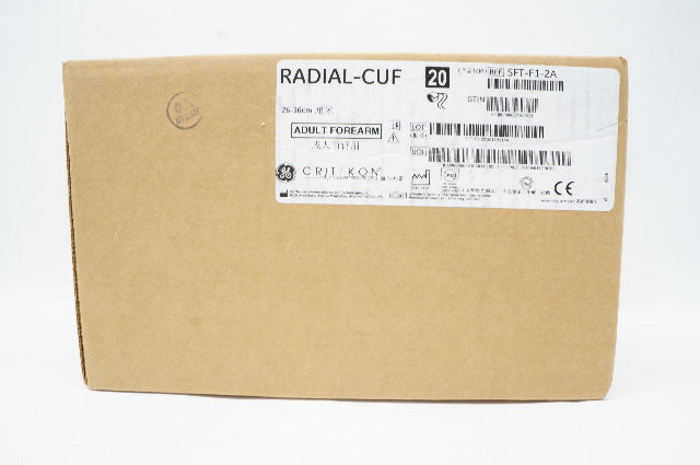 GE SFT-F1-2A Radial-Cuf Critikon Blood Pressure Cuffs 26-36cm - Box of 20