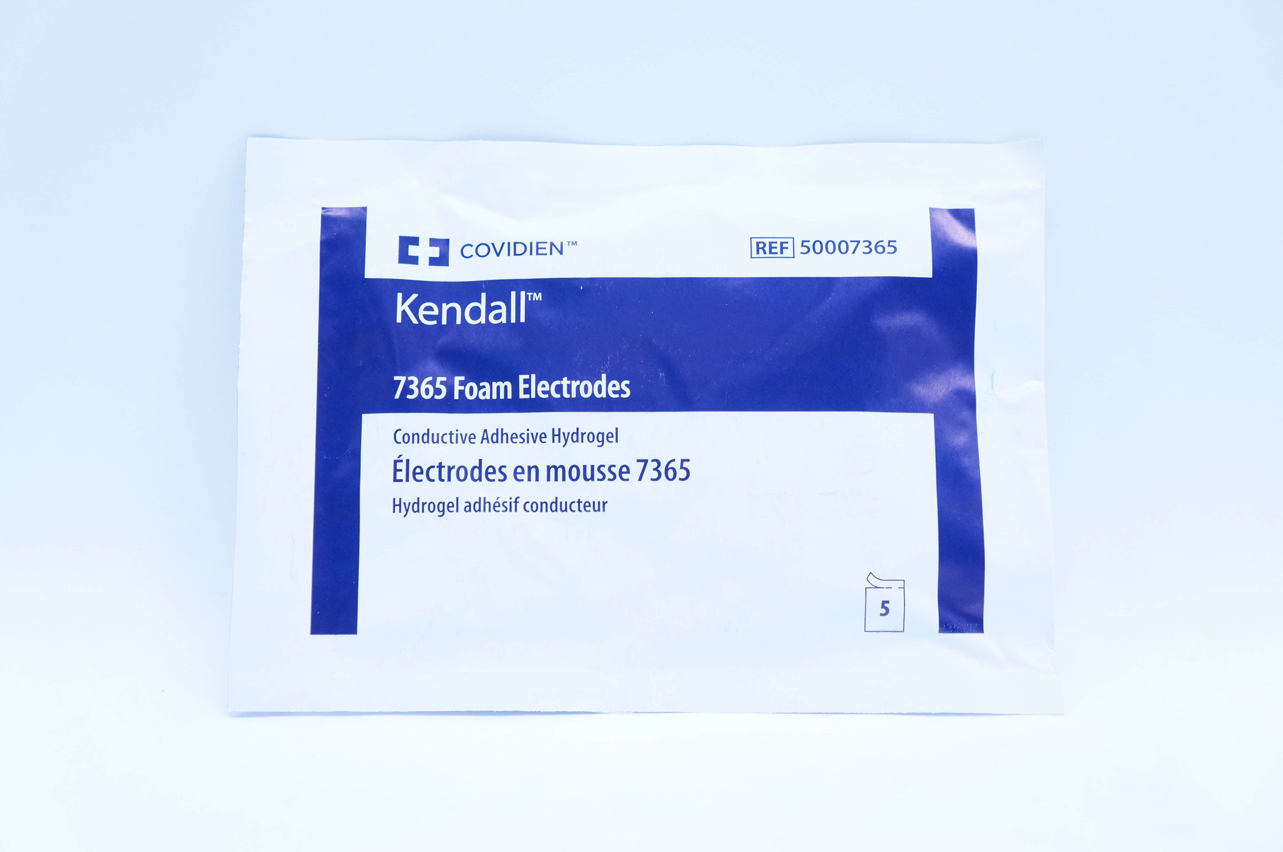 Covidien 50007365 Kendall 7365 Foam Electrodes - Pack of 5