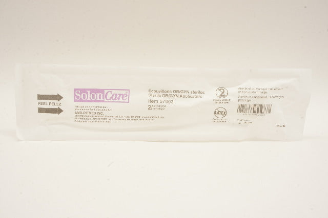 SolonCare 57603 AMD-Ritmed Sterile OB/GYN Applicators - Pack of 2 (x)