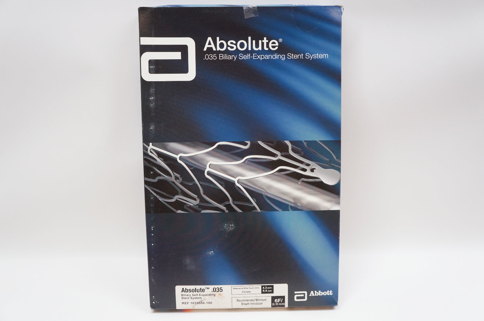 Abbott 1010556-100 Absolute .035 Biliary Self-Expanding 6.0 x 100 x ...
