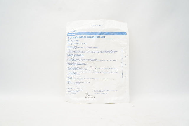 Baxter 2C4040 Cysto/Bladder Irrigation Set 81 inch, Regulating Clamp