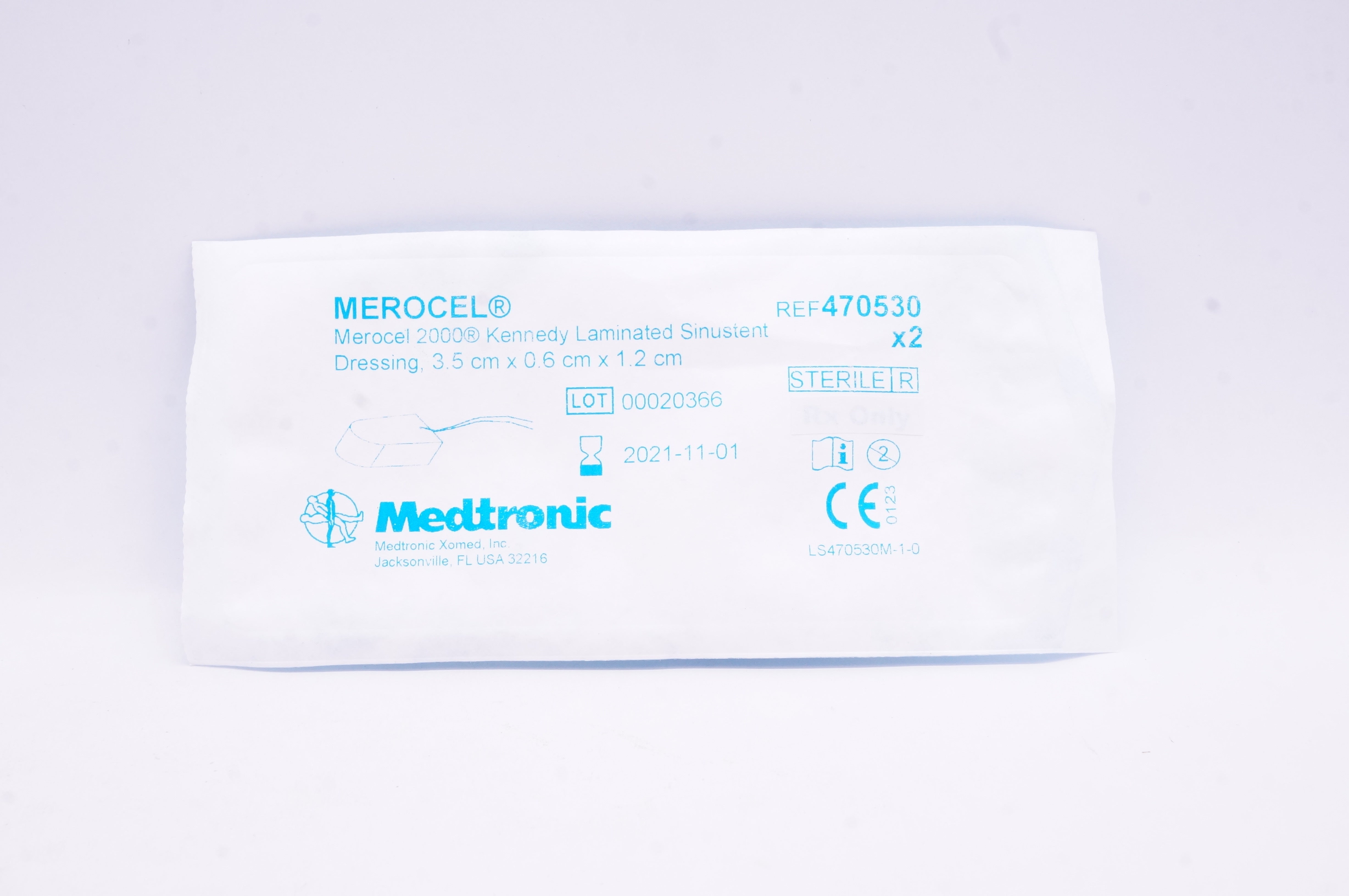 Medtronic 470530 Merocel 2000 Laminated Sinustent Dressing 3.5 x 0.6 x ...