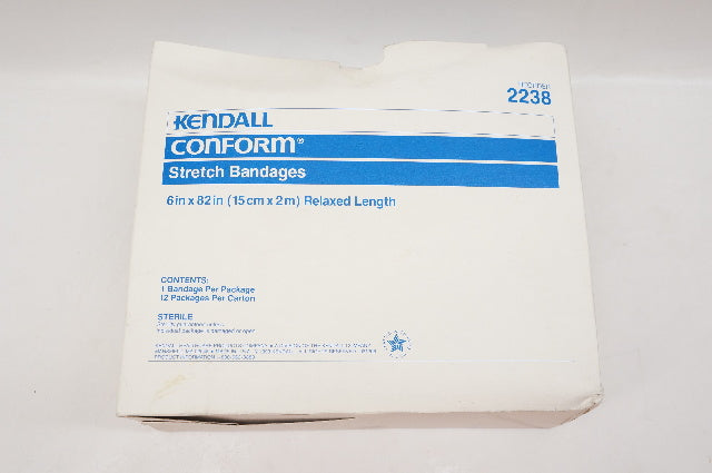 Kendall 2238 CONFORM Stretch Bandages 6inch x 82inch - Box of 12