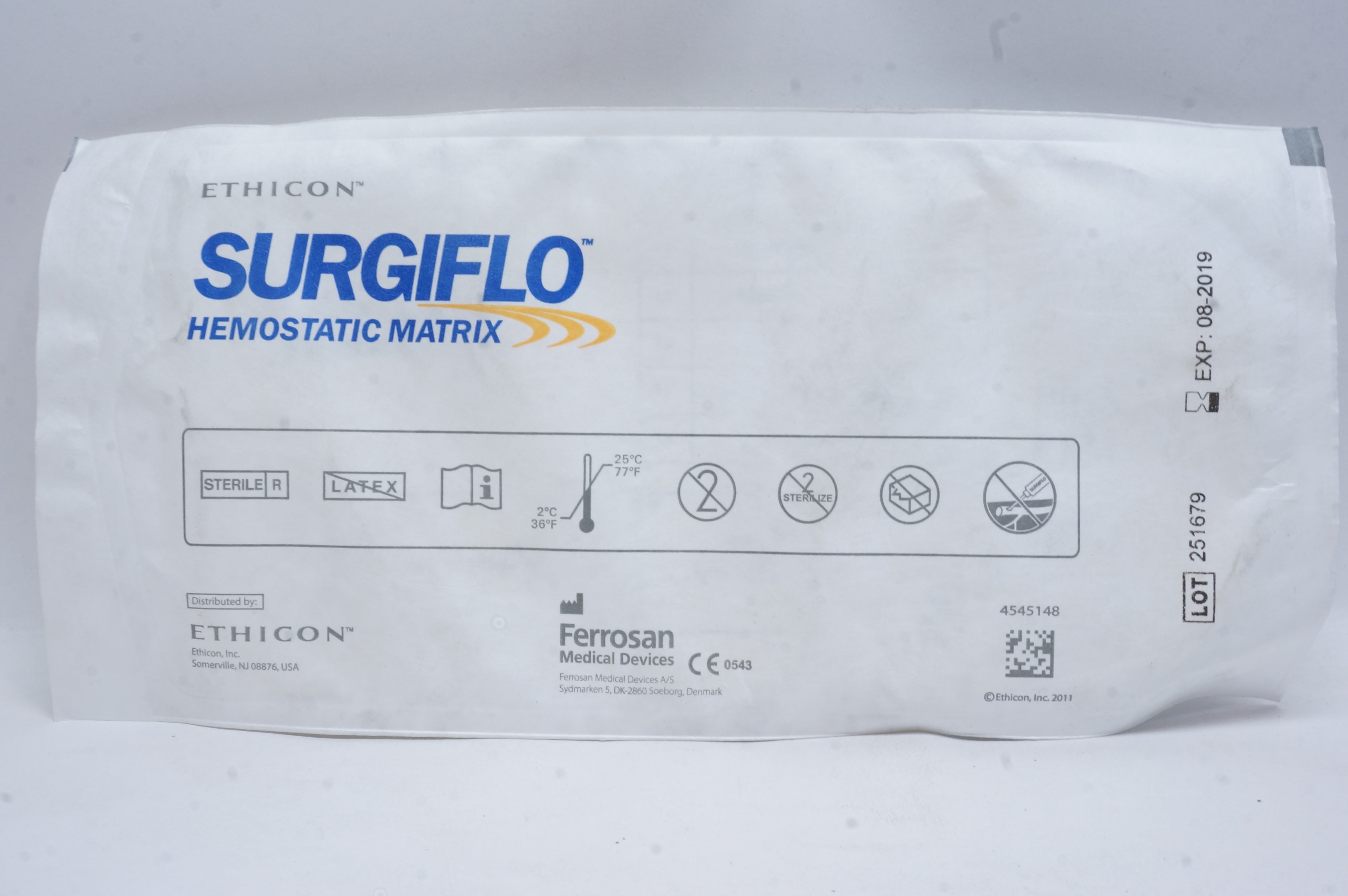 Ethicon SURGIFLO Hemostatic Matrix Thrombin Components (x)