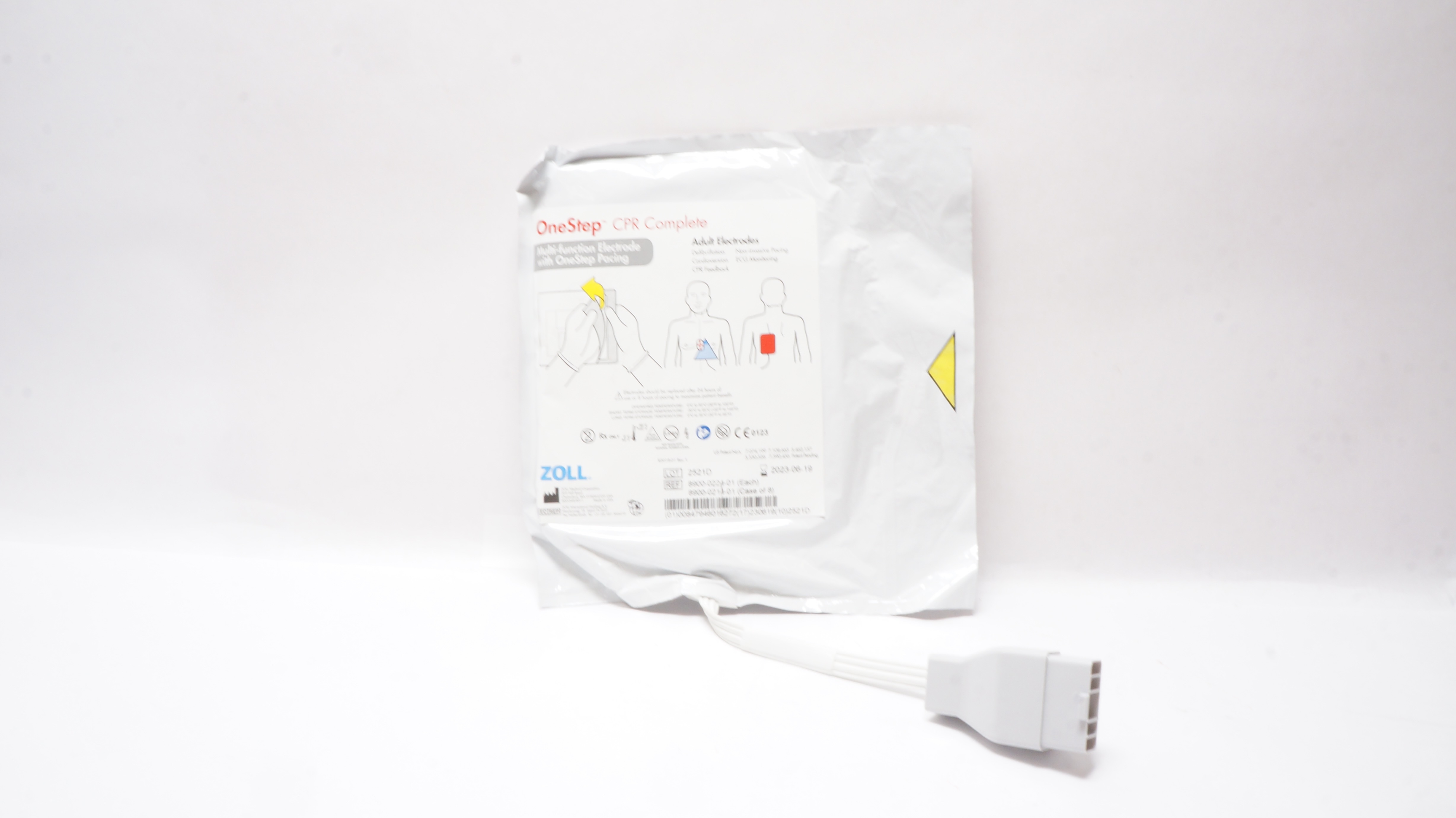 Zoll 8900-0224-01 OneStep CPR Complete Adult Multi-Function Electrodes (x)