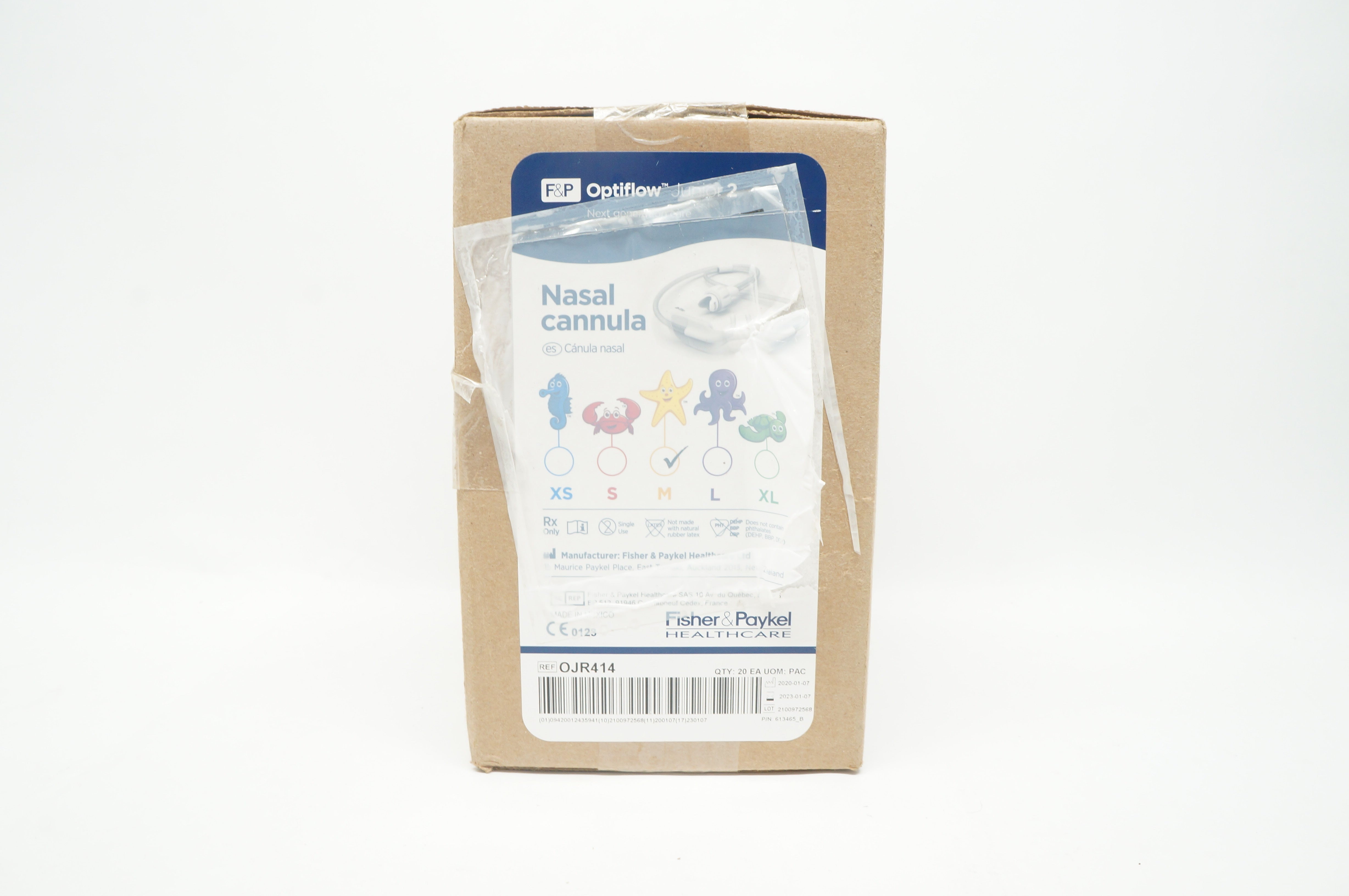 Fisher&Paykel OJR414 Optiflow Junior 2 Next Generation Care - Box of 20