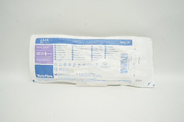 Teleflex 125025 LMA Unique Laryngeal Mask Airway Size 2.5 20-30kg