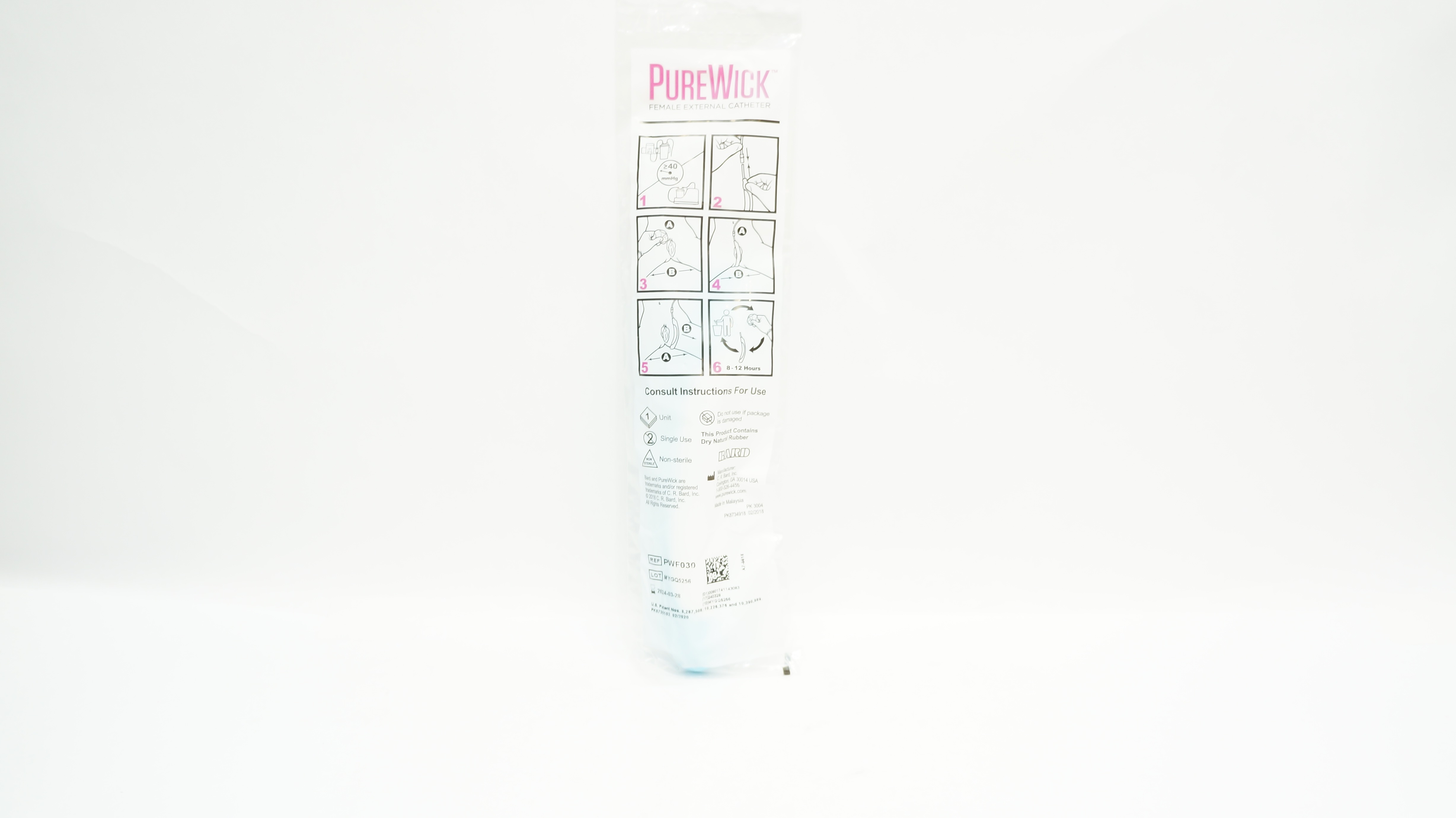 Bard PWF030 PureWick Female External Cath. ≥40mmHg (x)