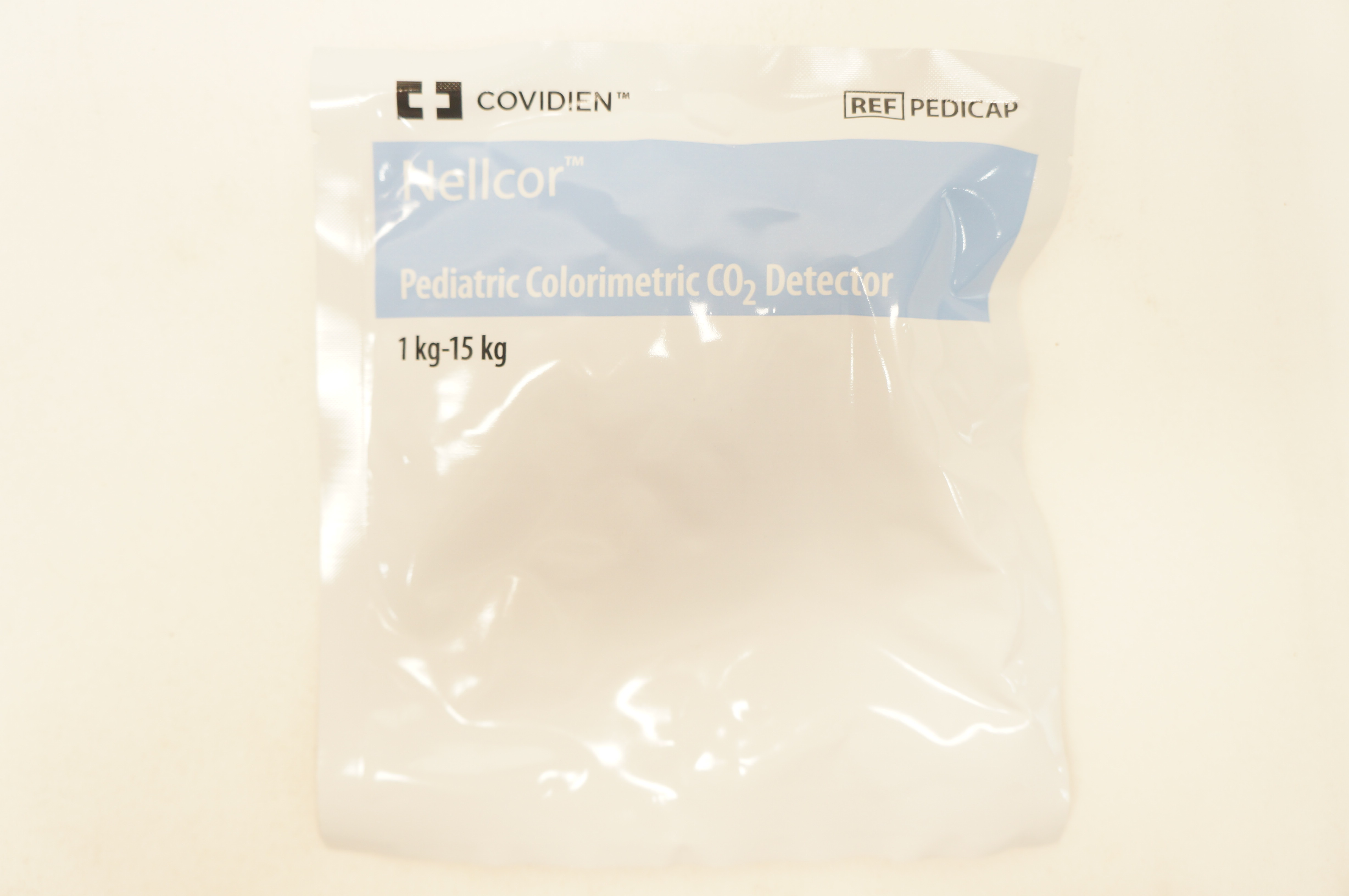 Covidien PEDICAP Nellcor Pediatric Colorimetric CO2 Detector 1 kg-15g (x)