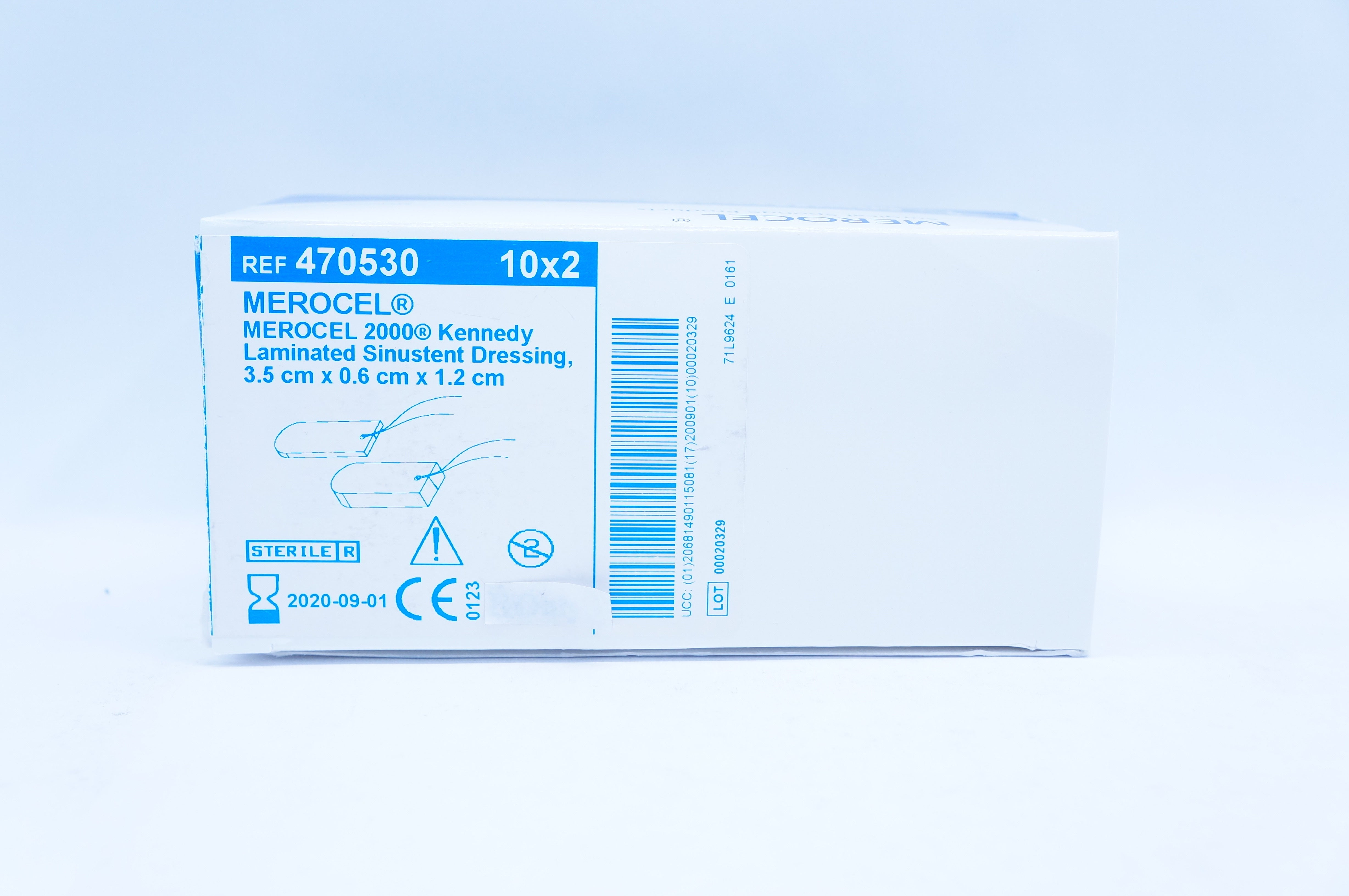 Medtronic 470530 Laminated Sinustent Dressing 3.5 x 0.6 x 1.2cm (x ...
