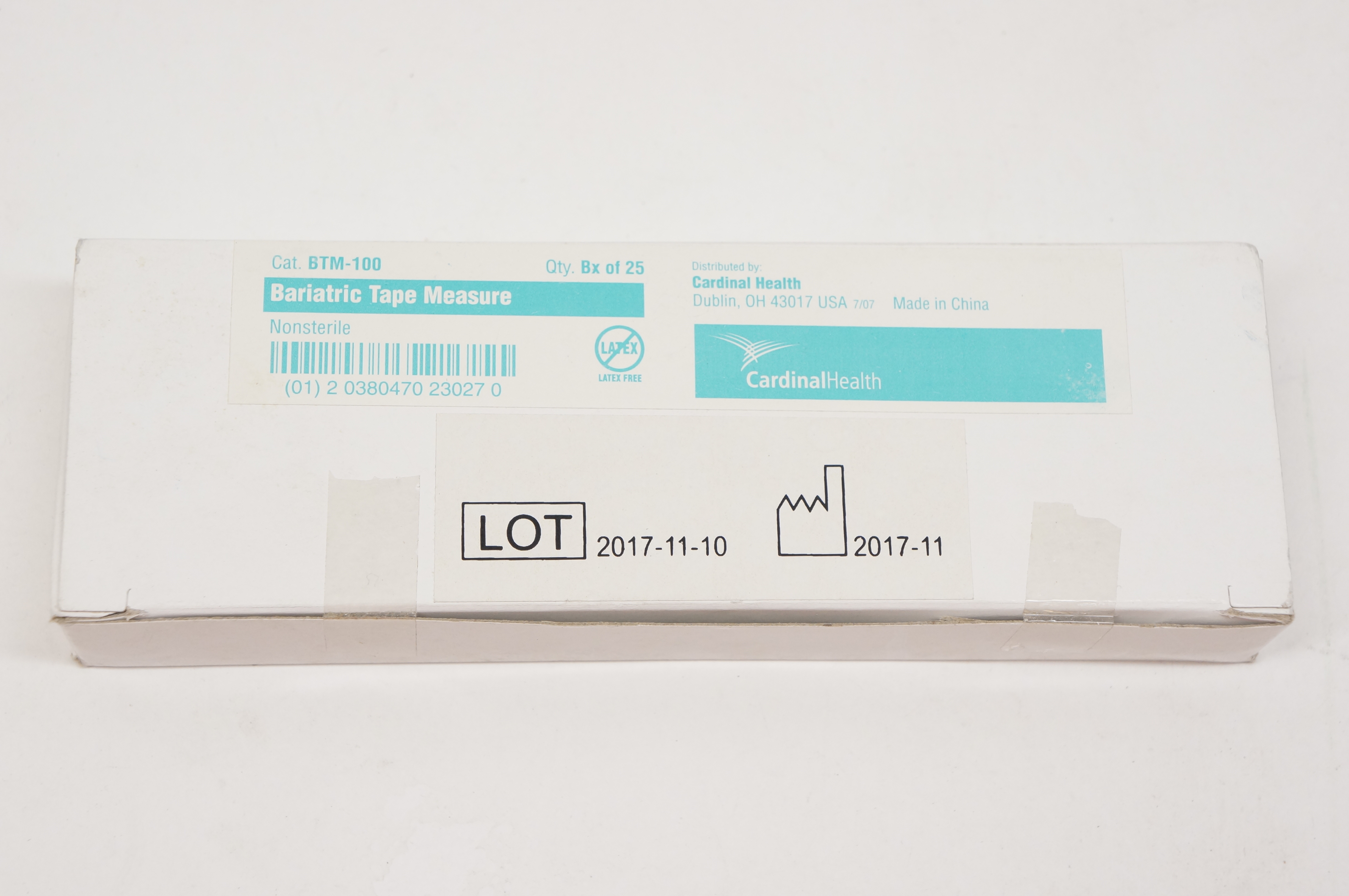 Cardinal Health BTM-100 Bariatric Tape Measure - Box of 25