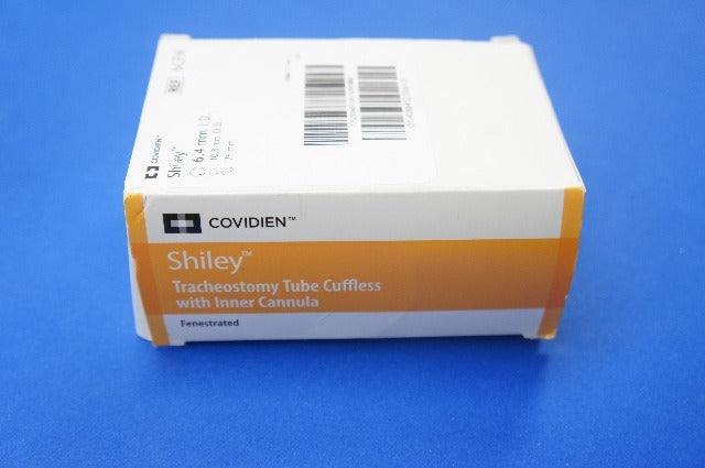 Covidien 6CFN Tracheostomy Tube Cuffless Fenestrated 6.4mm ID x 10.8mm ...