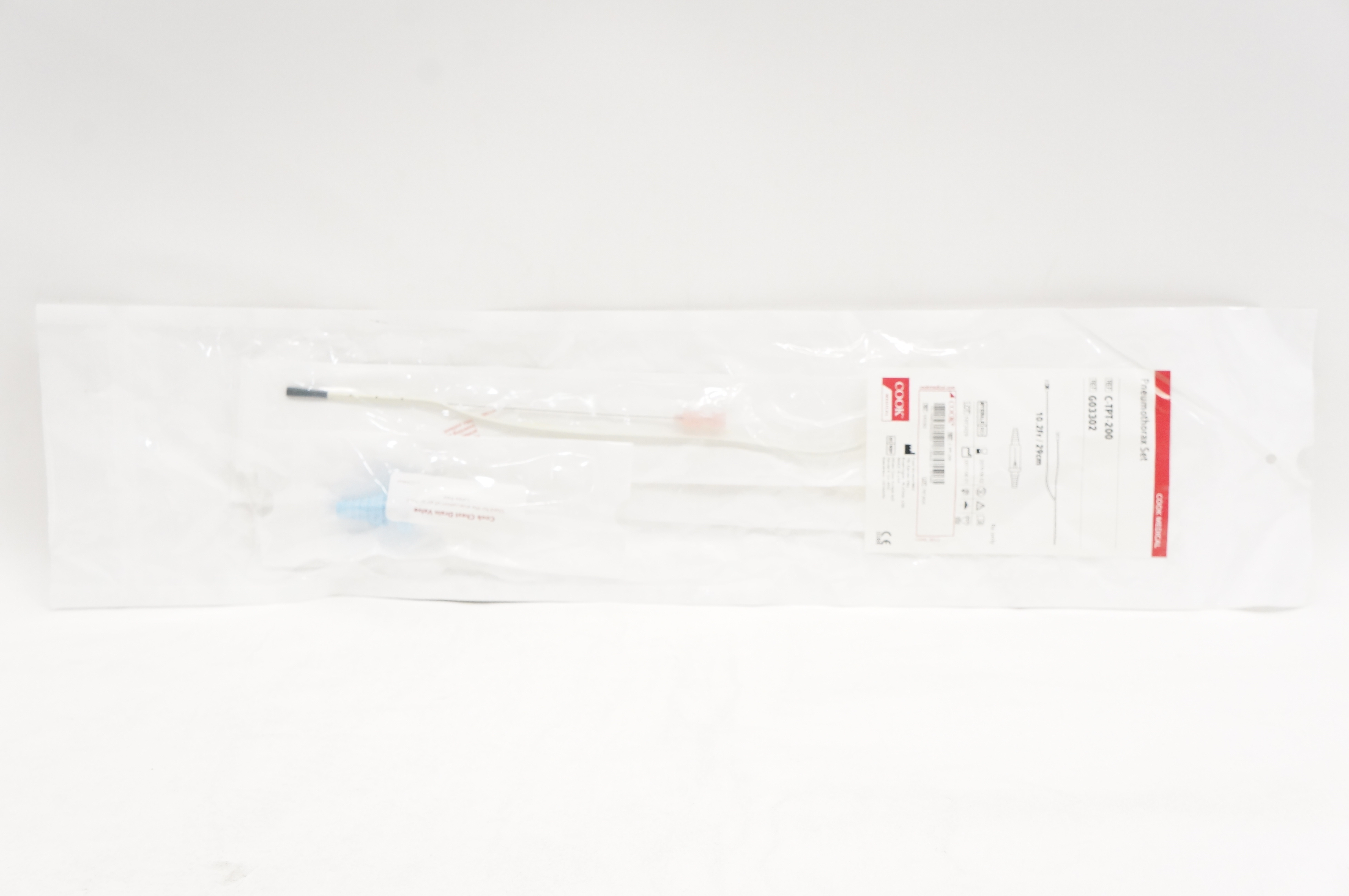 Cook Medical G03302 Pneumothorax Set 10.2Fr x 29cm (x)