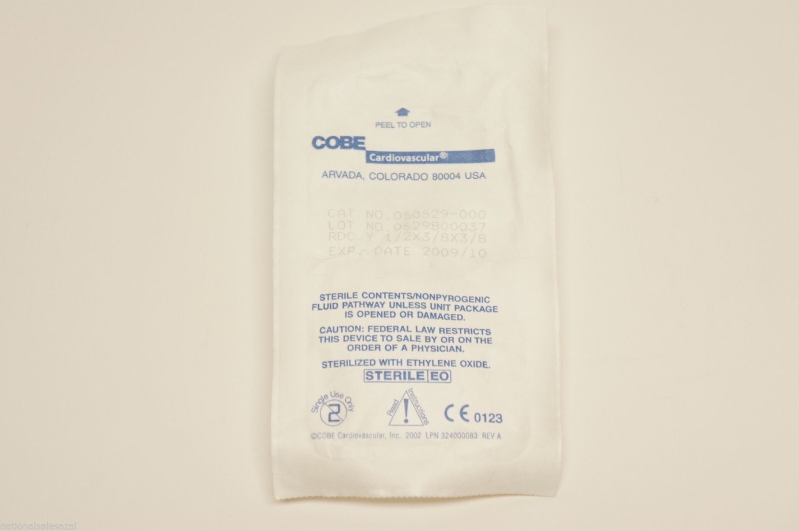 050529-000 ~ Cobe Cardiovascular (x)