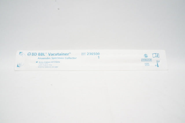 BD 236500 Becton BBL Vacutainer Anaerobic Specimen Collector