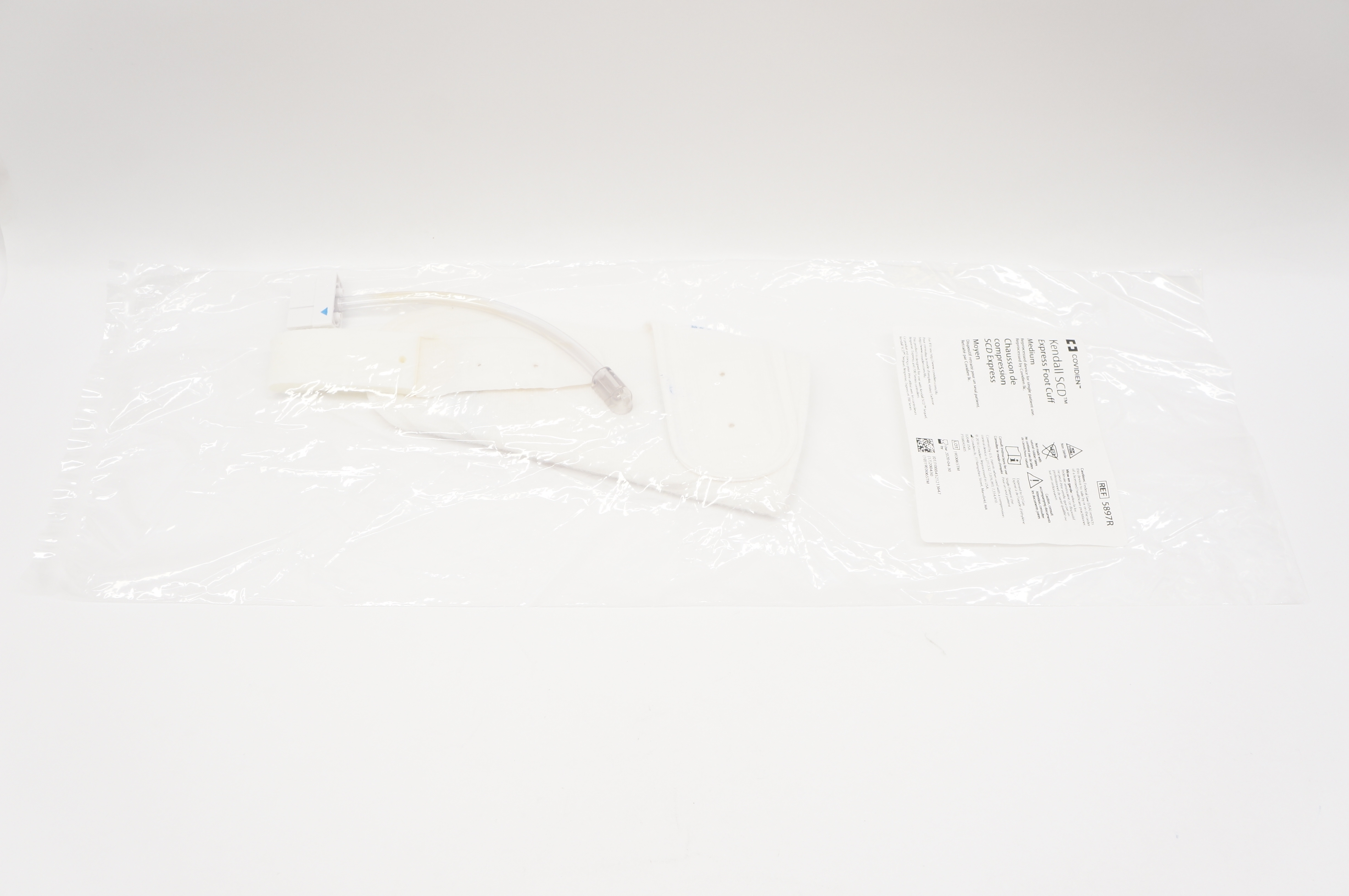 Covidien 5897R Kendall SCD Express Foot Cuff, Medium (x)