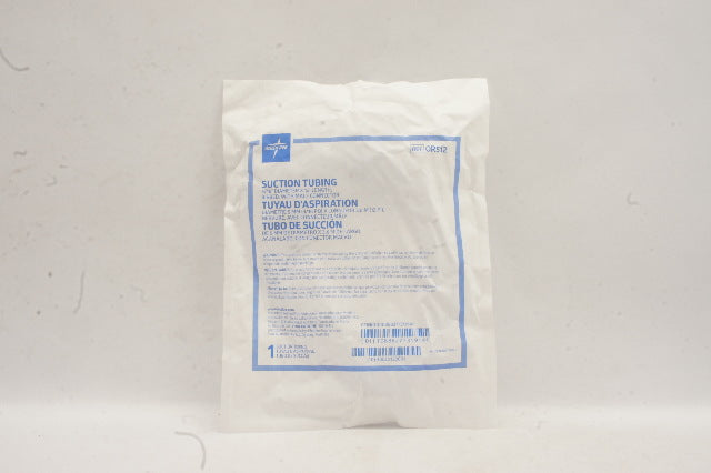 Medline OR512 Suction Tubing Ribbed, with Male Connector 3/16 inch x 12ft.